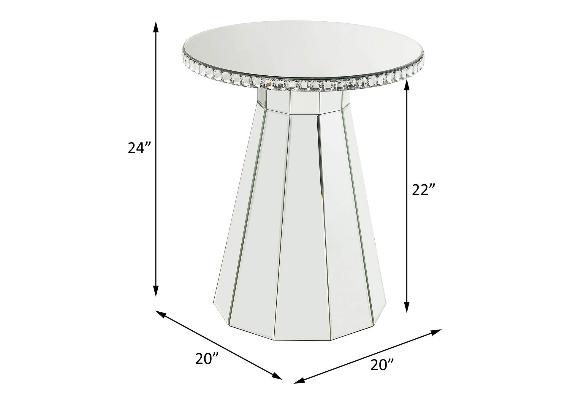 Lotus Accent Table