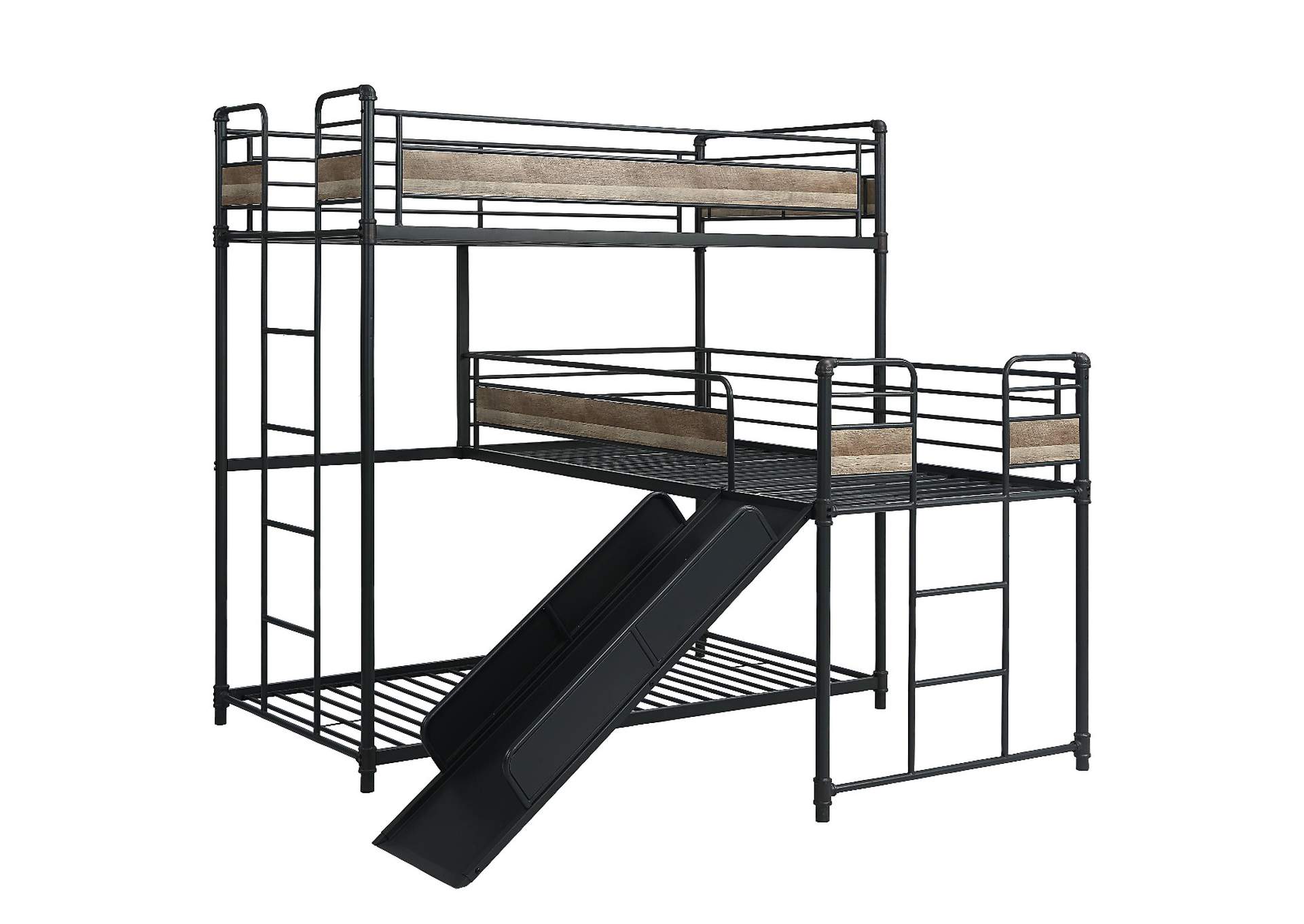 Brantley Triple Twin Bunk Bed