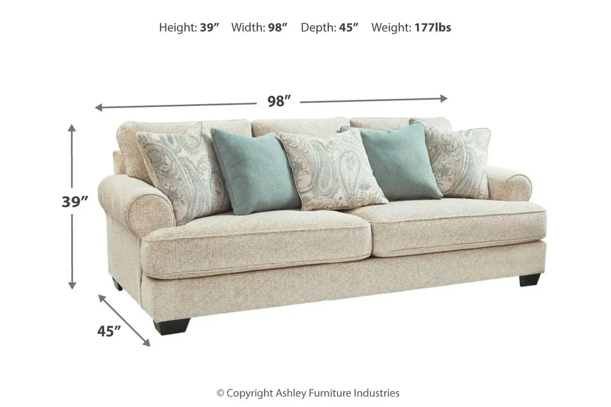 Sofá 3 cuerpos Monaghan