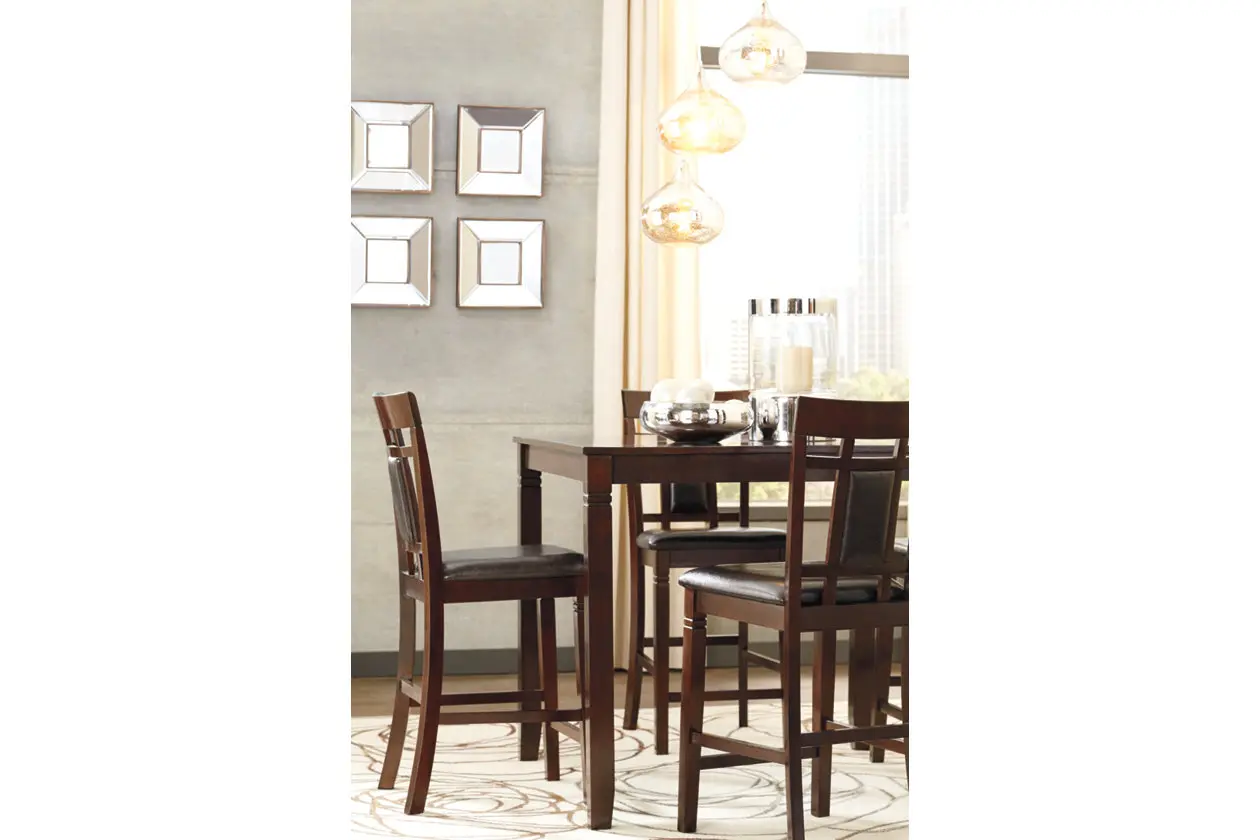 Bennox Counter Height Dining Table and Bar Stools (Set of 5)