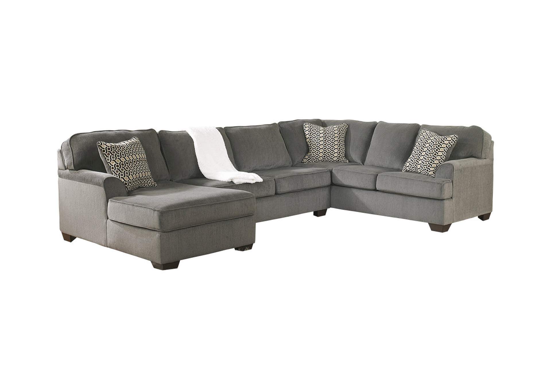Benchcraft Delta City 3 Pc Sectional Sofa With Raf Chaise | Baci Living ...