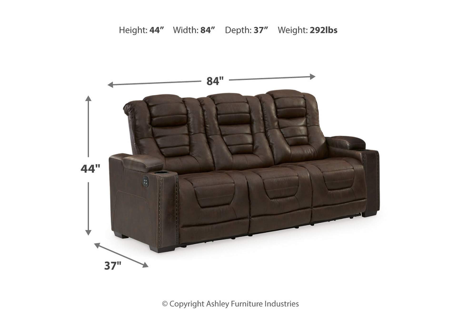 Owner's Box Power Reclining Sofa