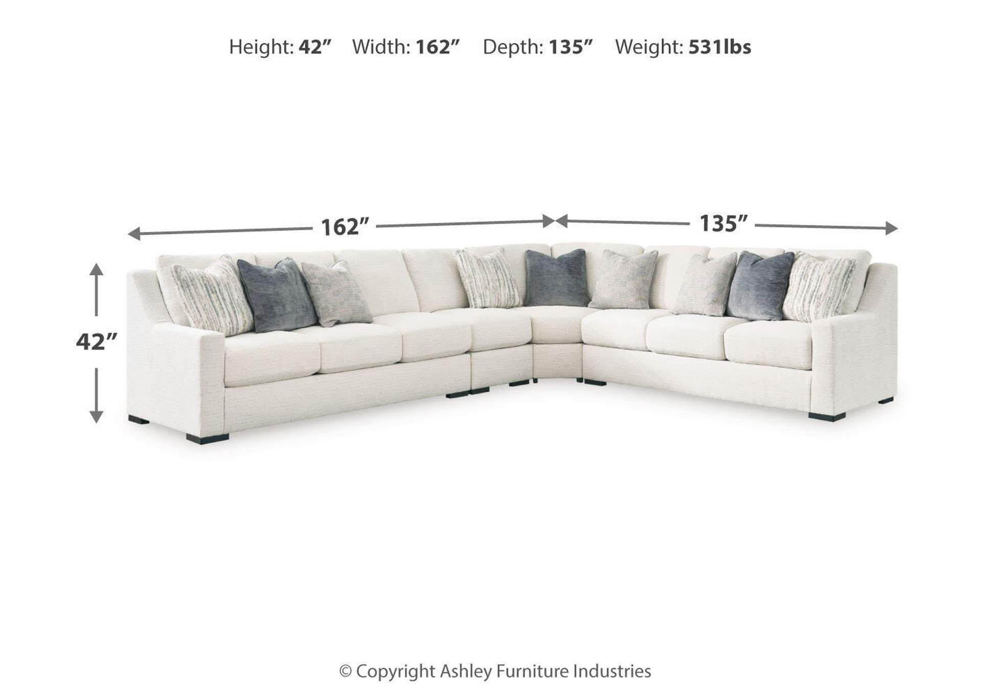 Accomplished 4-Piece Sectional