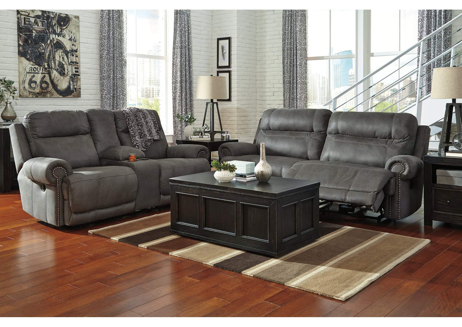 Austere Reclining Sofa
