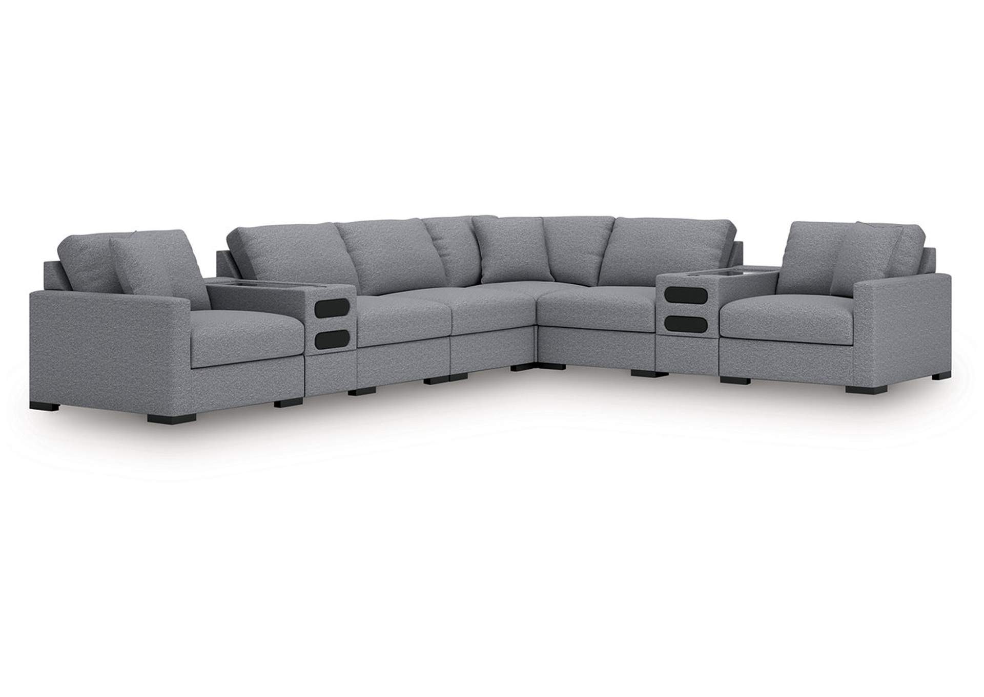 Modmax Premier 8-Piece Sectional with Audio Consoles