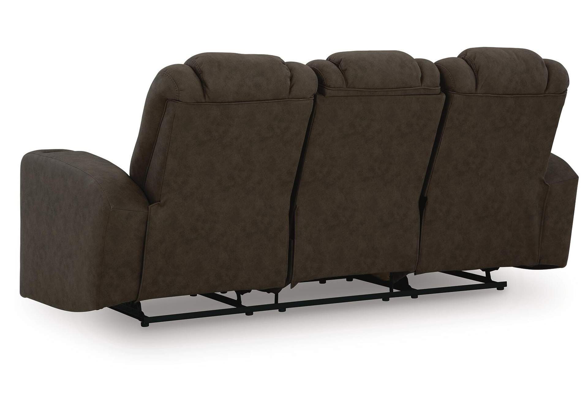 Mayhem Madness Reclining Sofa with Drop Down Table