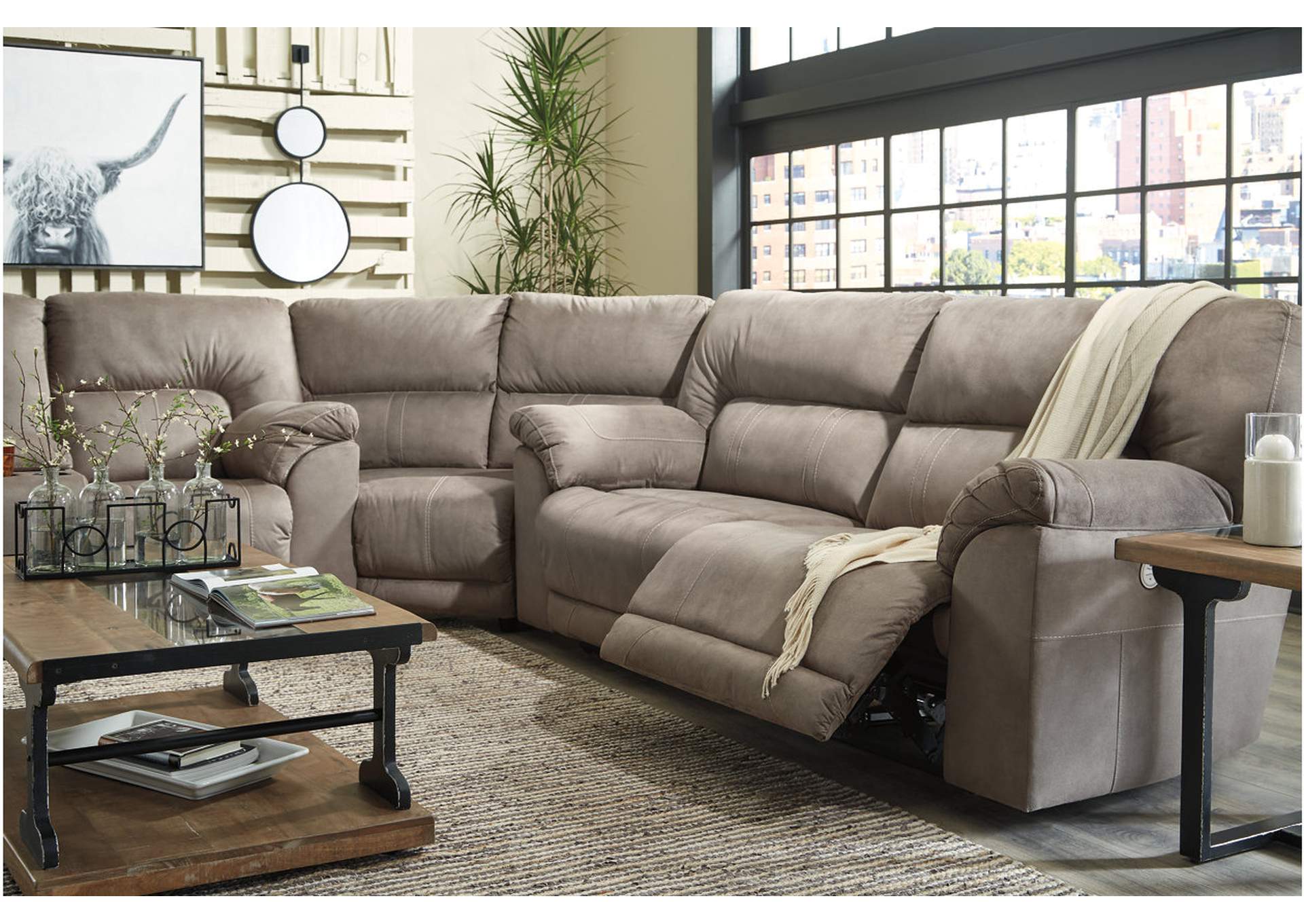 Cavalcade 3-Piece Power Reclining Sectional