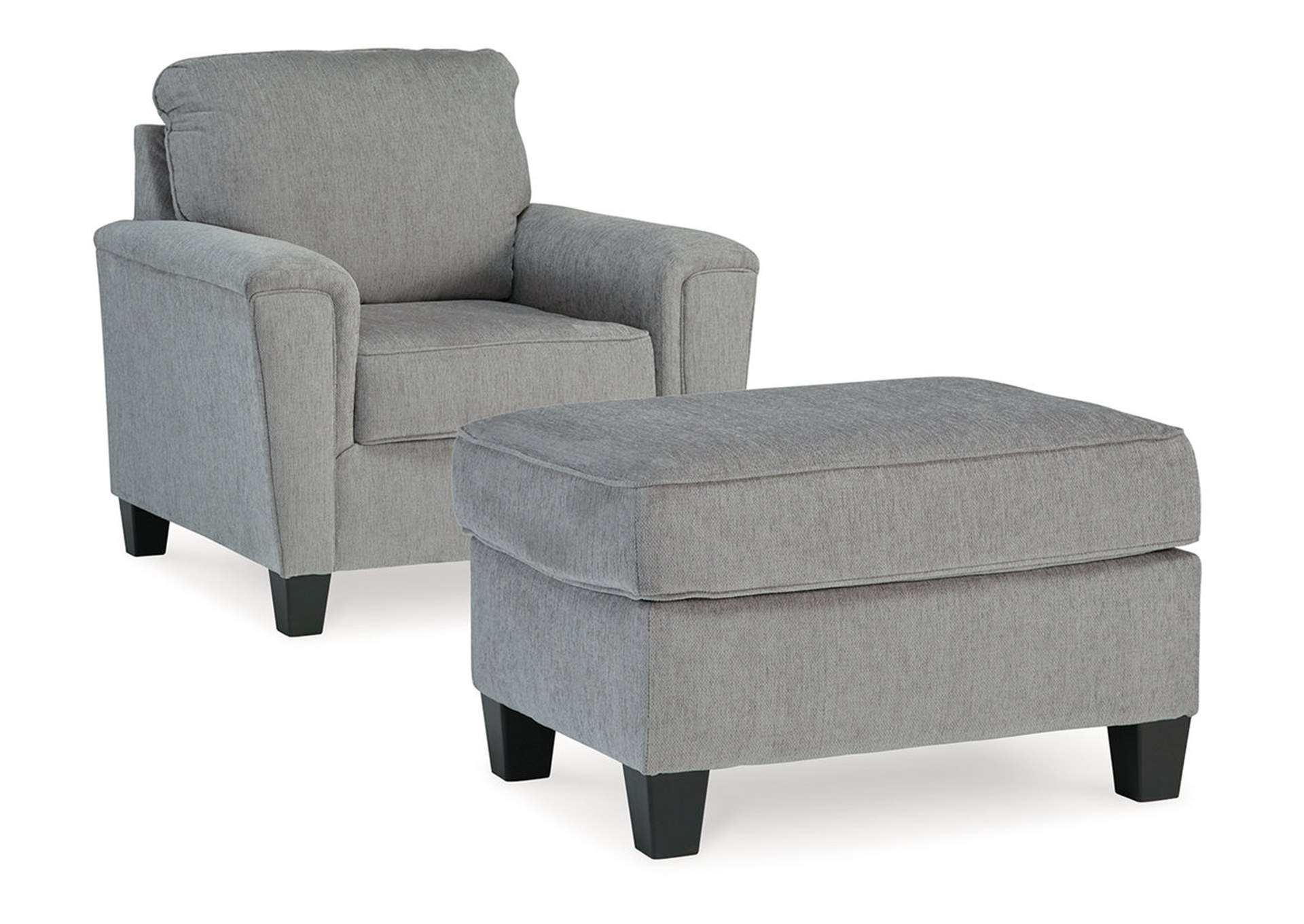 Leeshan Chair and Ottoman