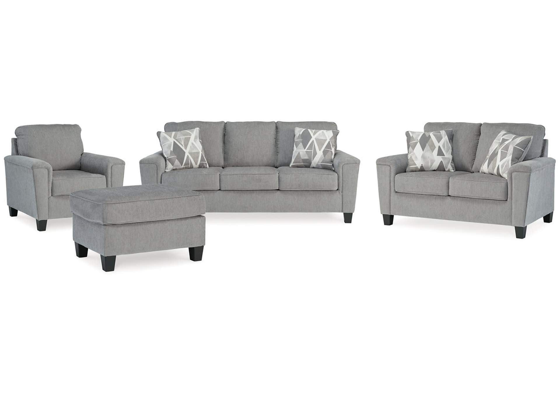 Leeshan Sofa, Loveseat, Chair and Ottoman