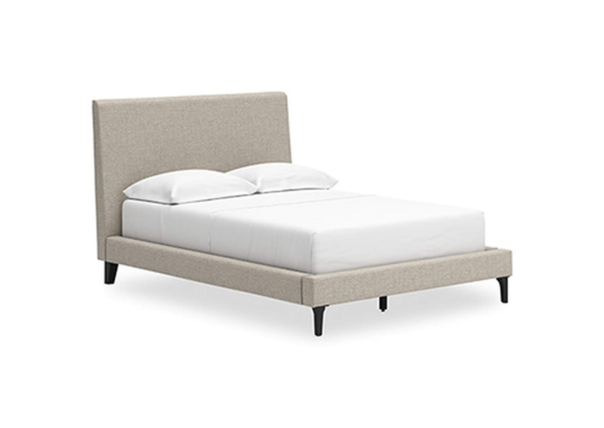 Cielden Full Upholstered Bed with Roll Slats
