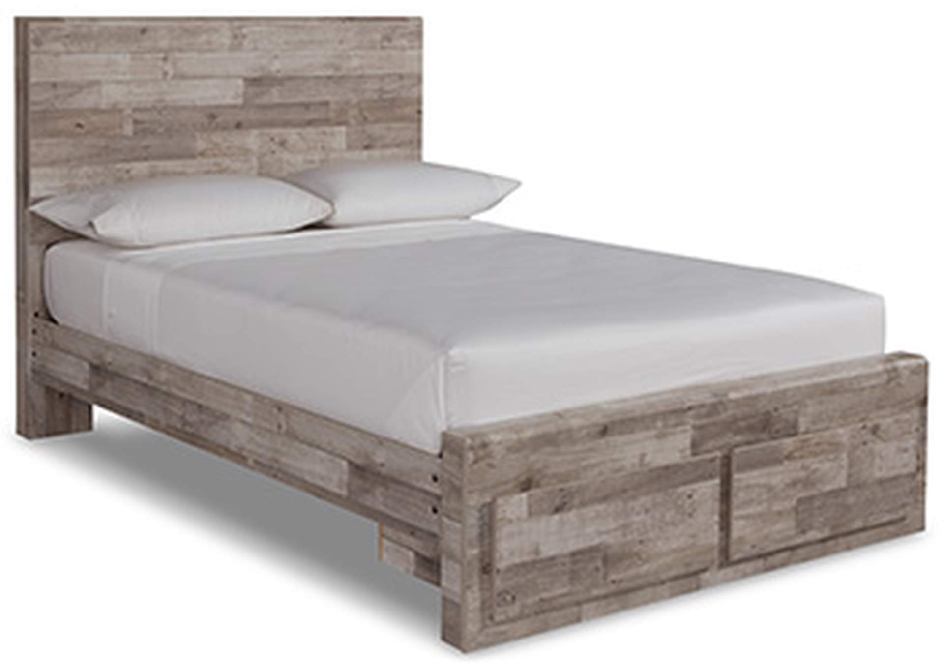 Effie Full Panel Bed with 2 Storage Drawers