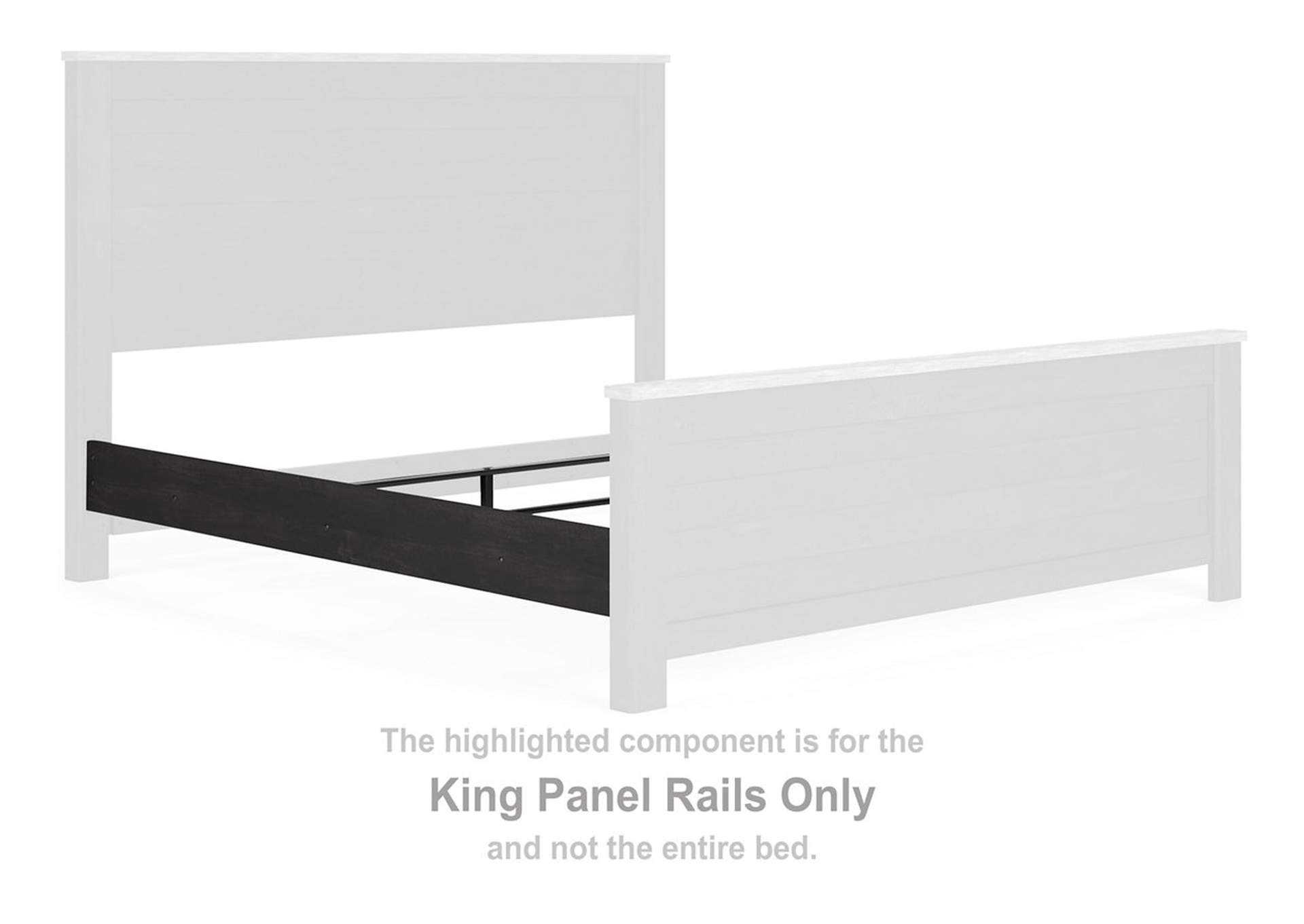 Nanforth King Panel Bed