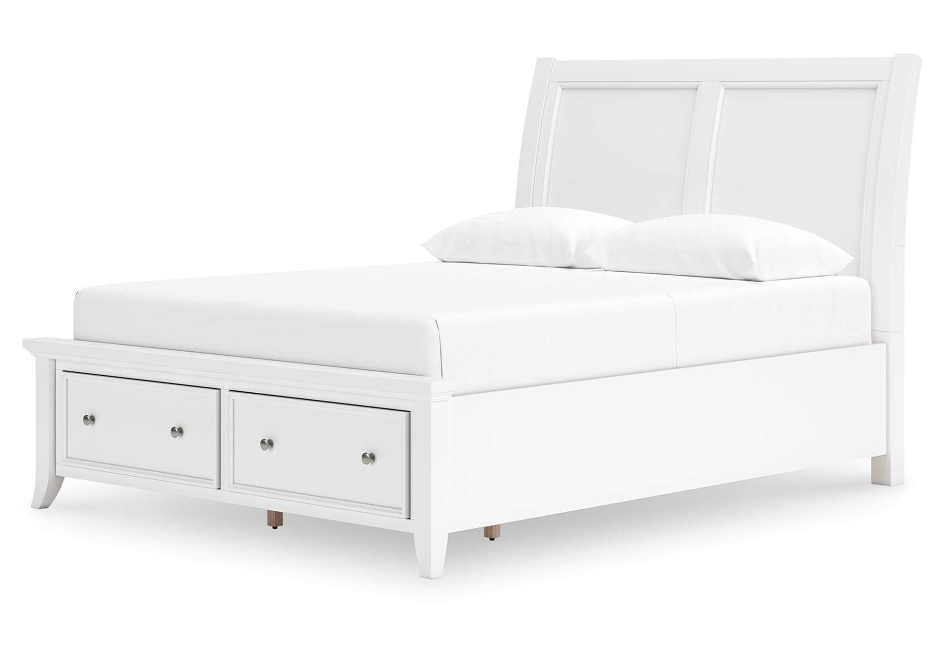 Trulani Queen Sleigh Storage Bed