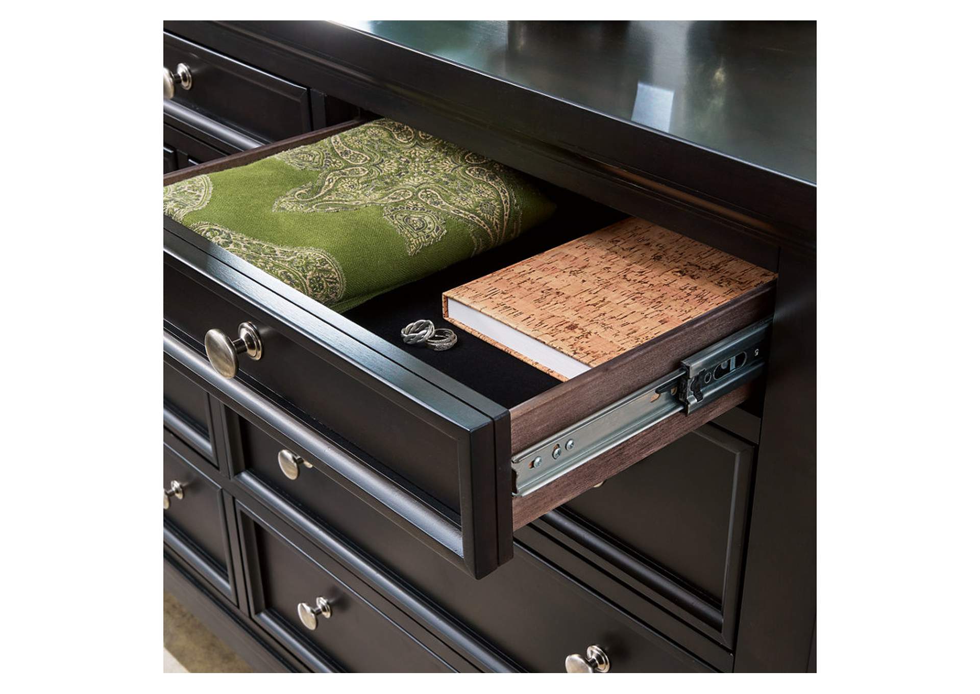 Bambori Dresser and Mirror