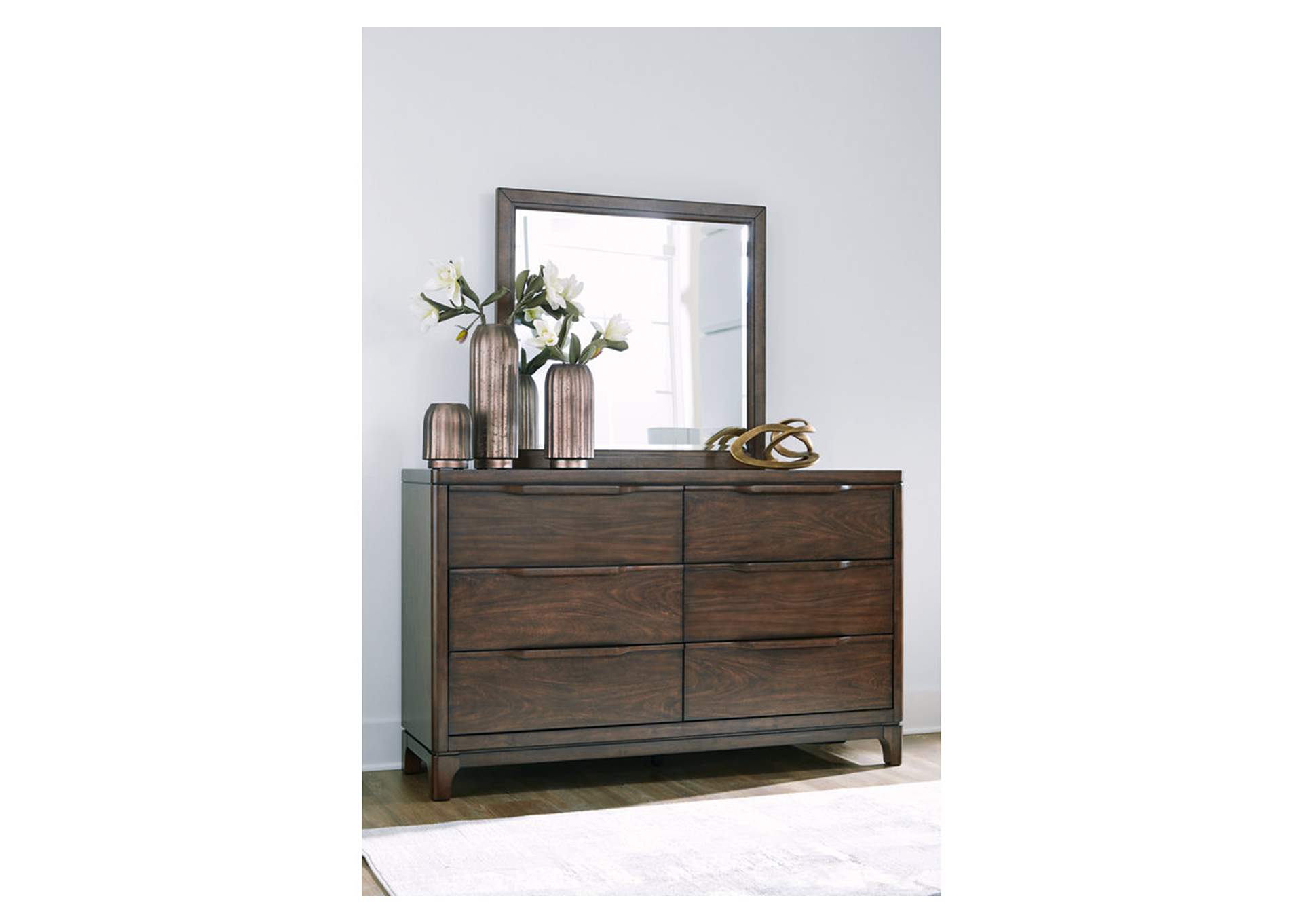 Korestone Dresser and Mirror