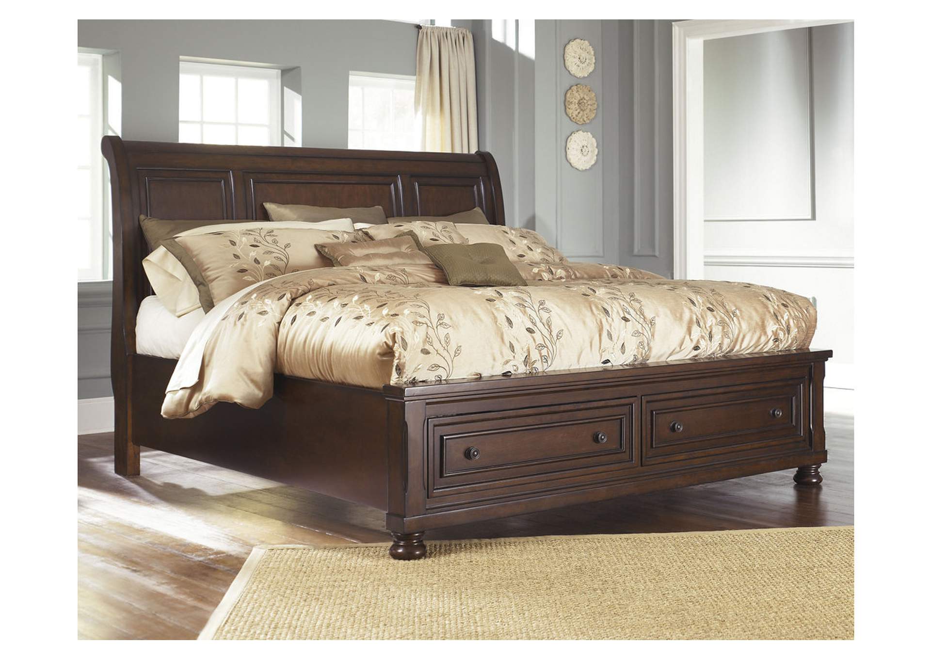 Porter King Sleigh Bed