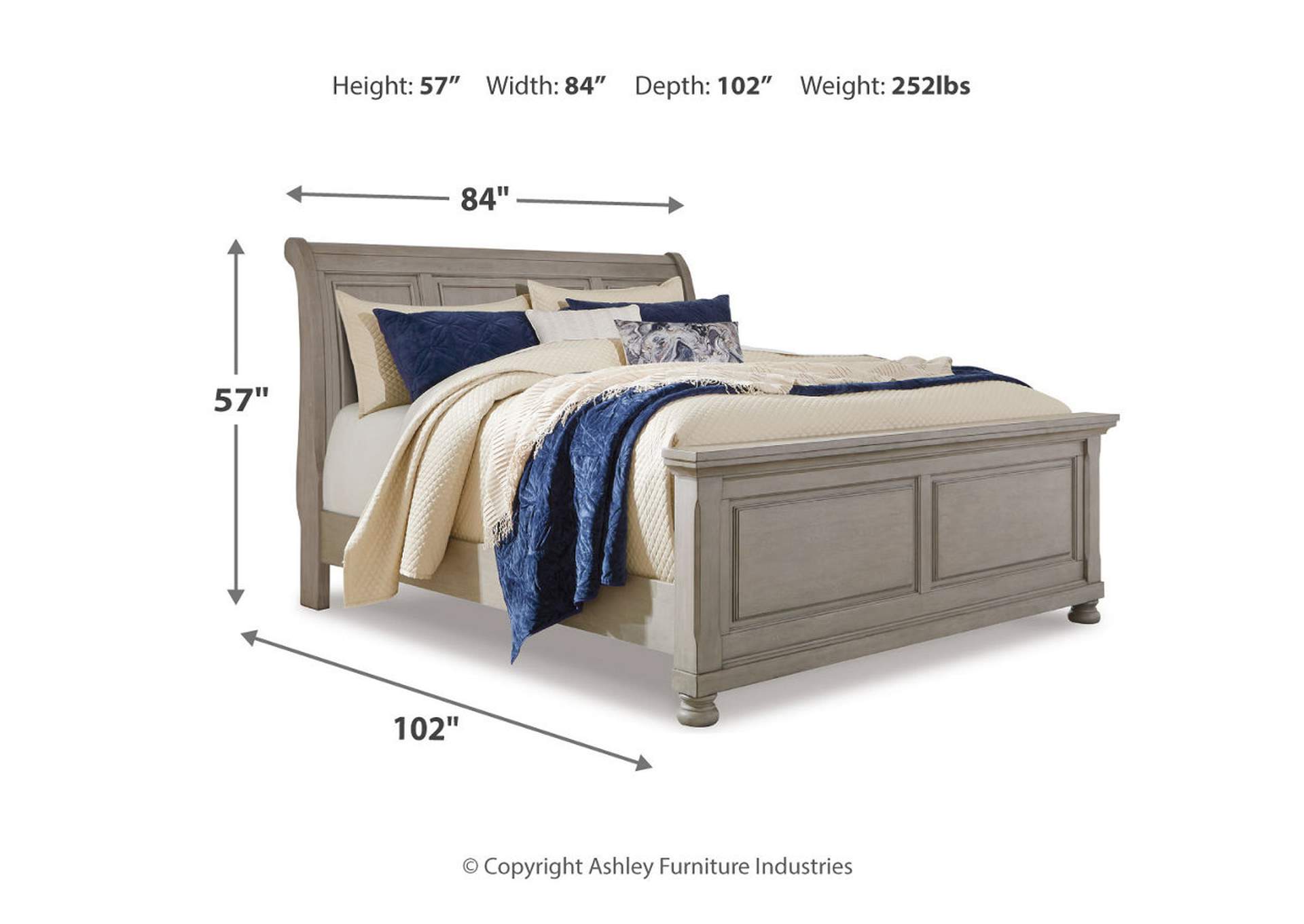 Lettner King Sleigh Bed
