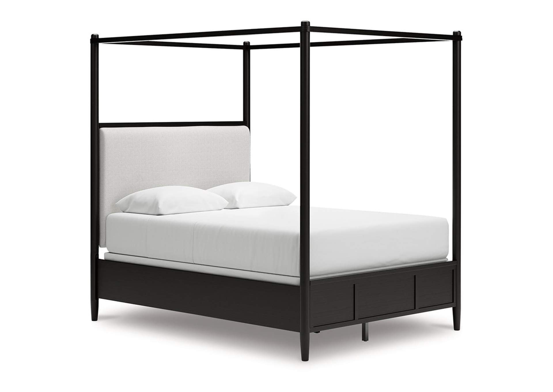 Portdown Queen Upholstered Canopy Bed