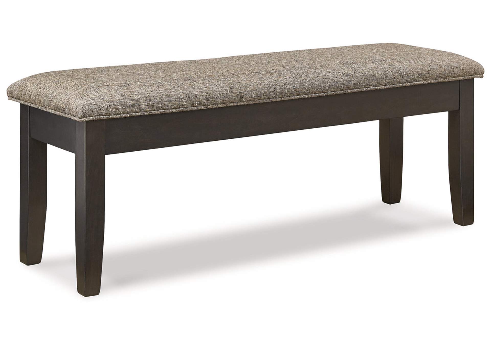 Upholstered dining bench with storage store