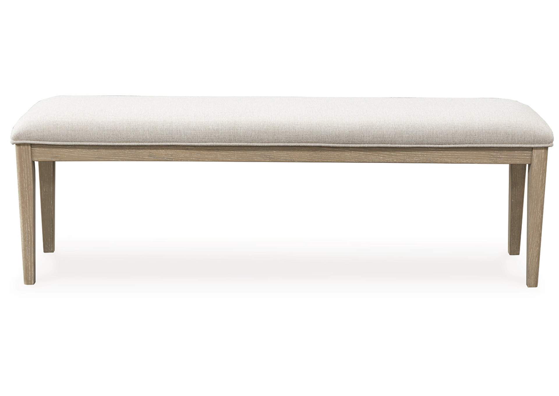 Vallardia Dining Table and 4 Chairs and Bench with Storage