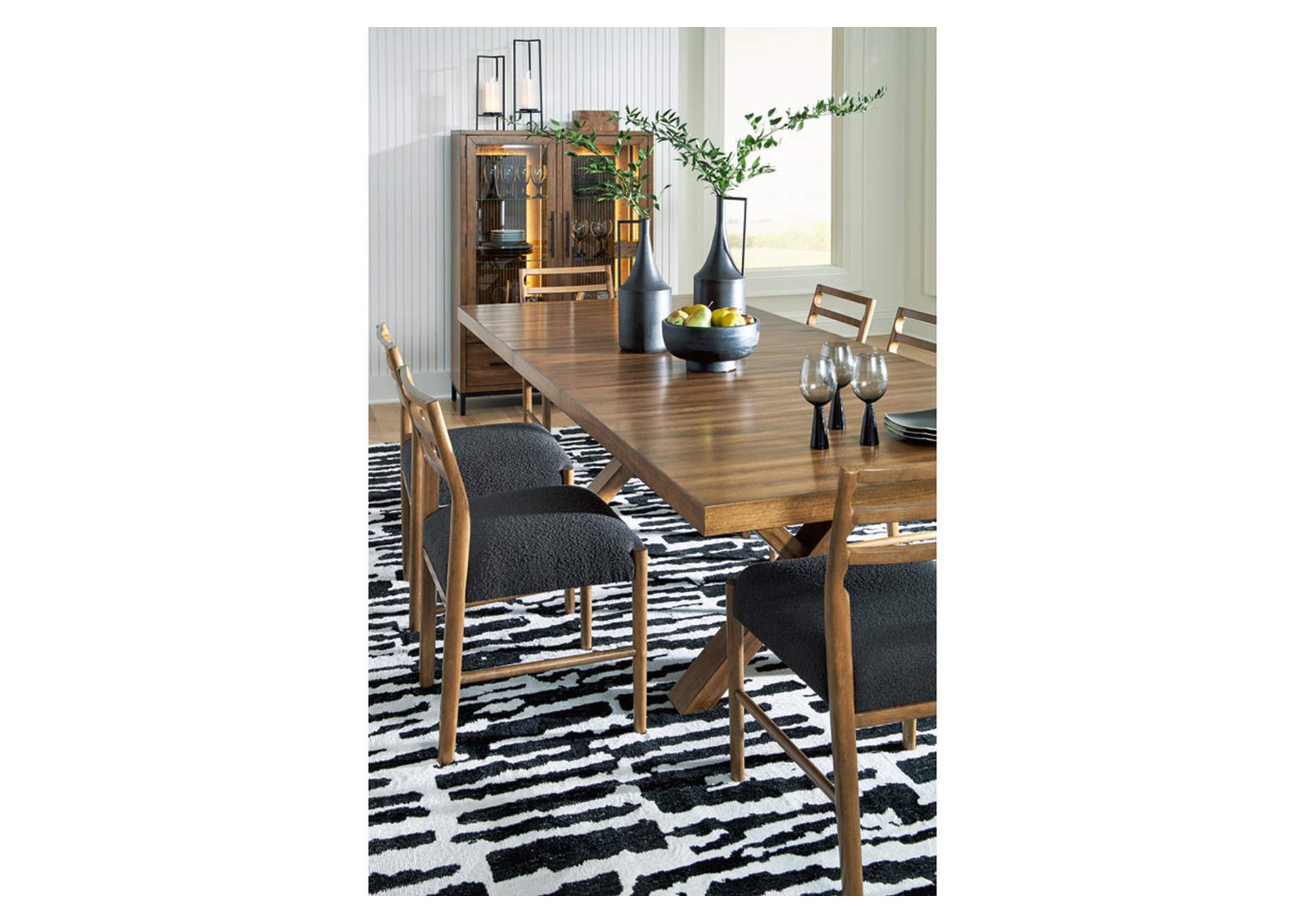 Steenlage Dining Table and 10 Chairs