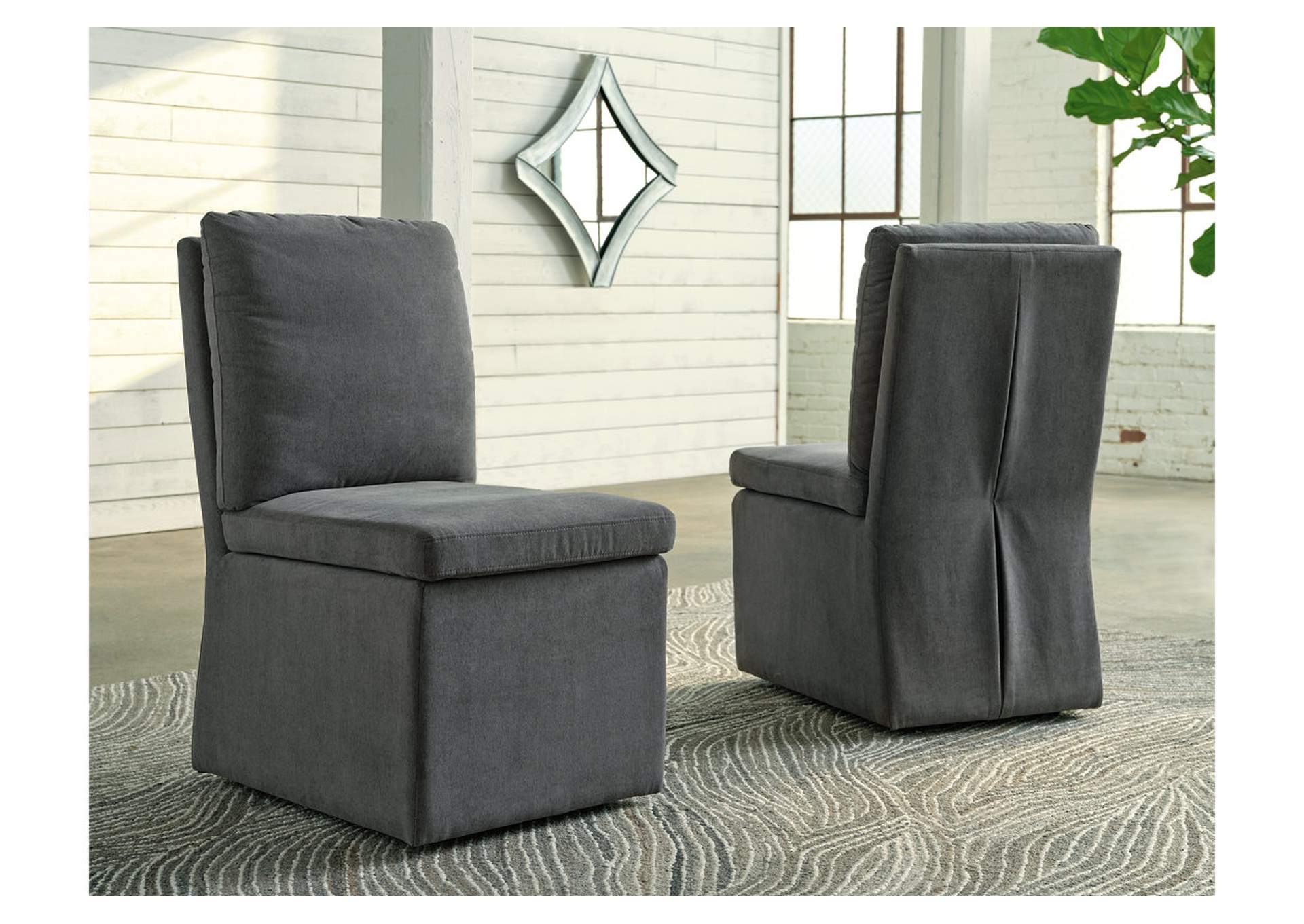 Krystanza Dining Table and 4 Chairs with Storage