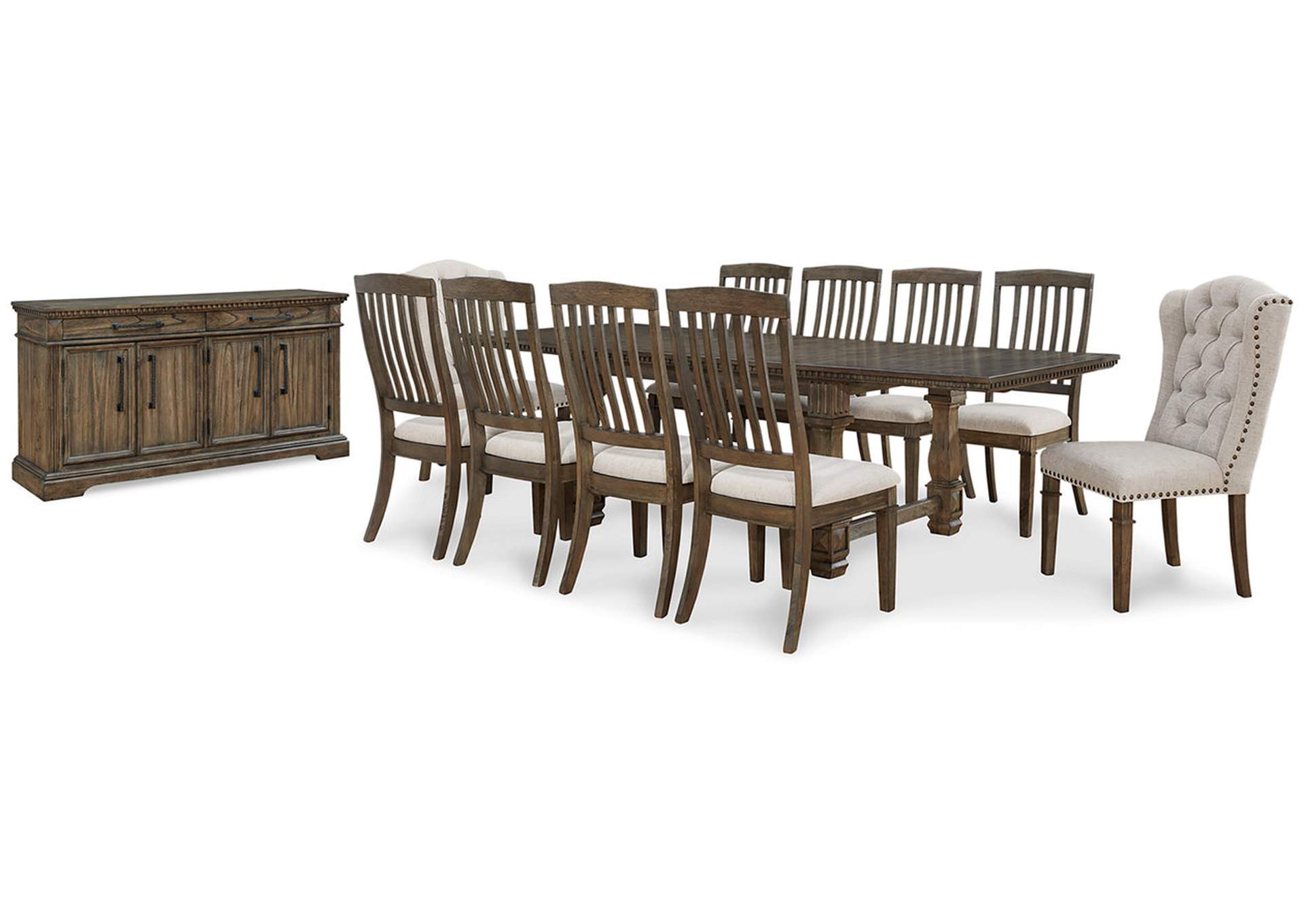 Markenburg Dining Table and 8 Chairs