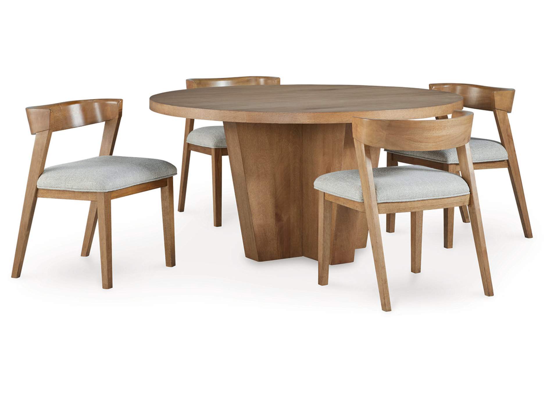 Kristiland Dining Table and 4 Chairs