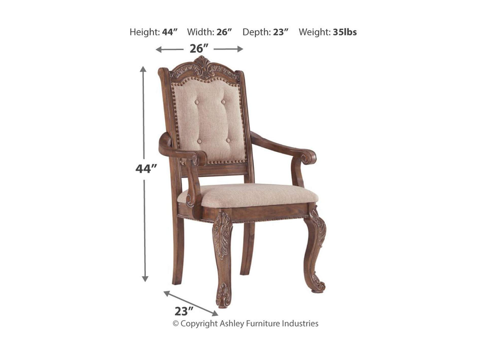 Charmond Dining Table and 6 Chairs Set