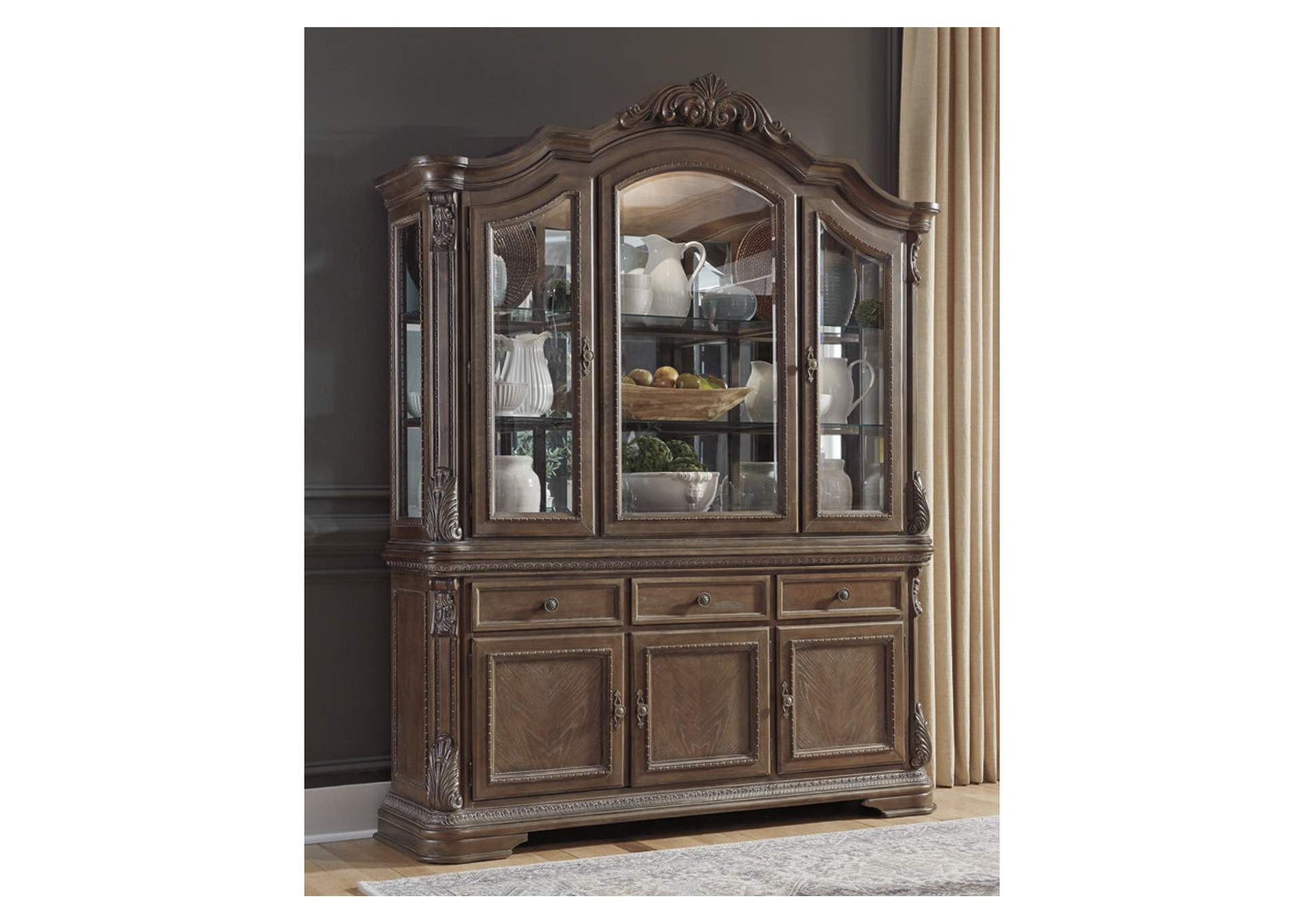 Charmond Dining Buffet and China on Sale | Discount Ashley Charmond ...