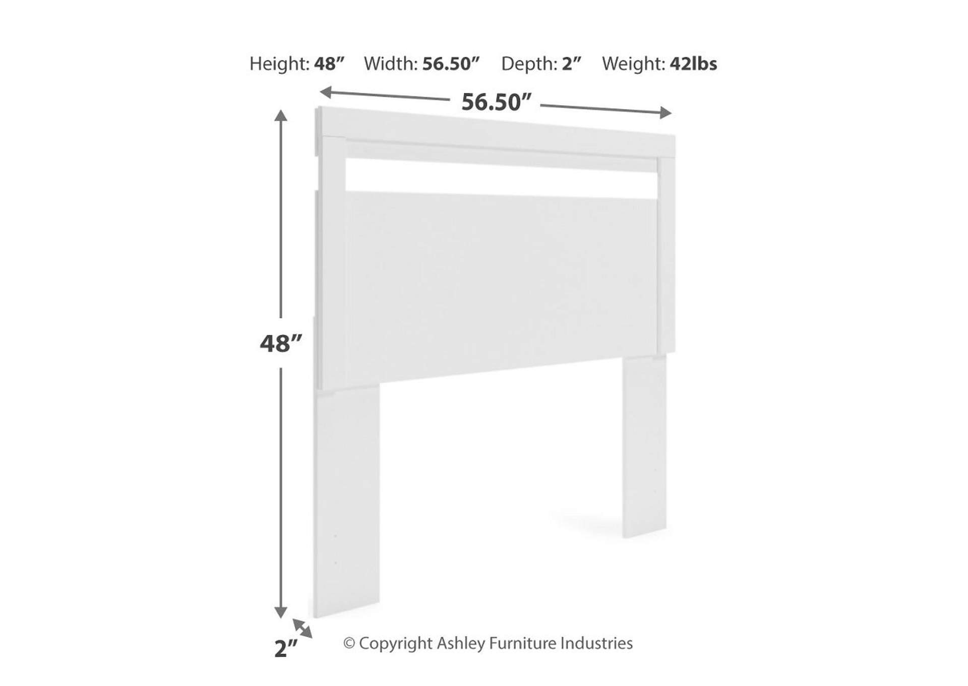 Flannia Full Panel Headboard