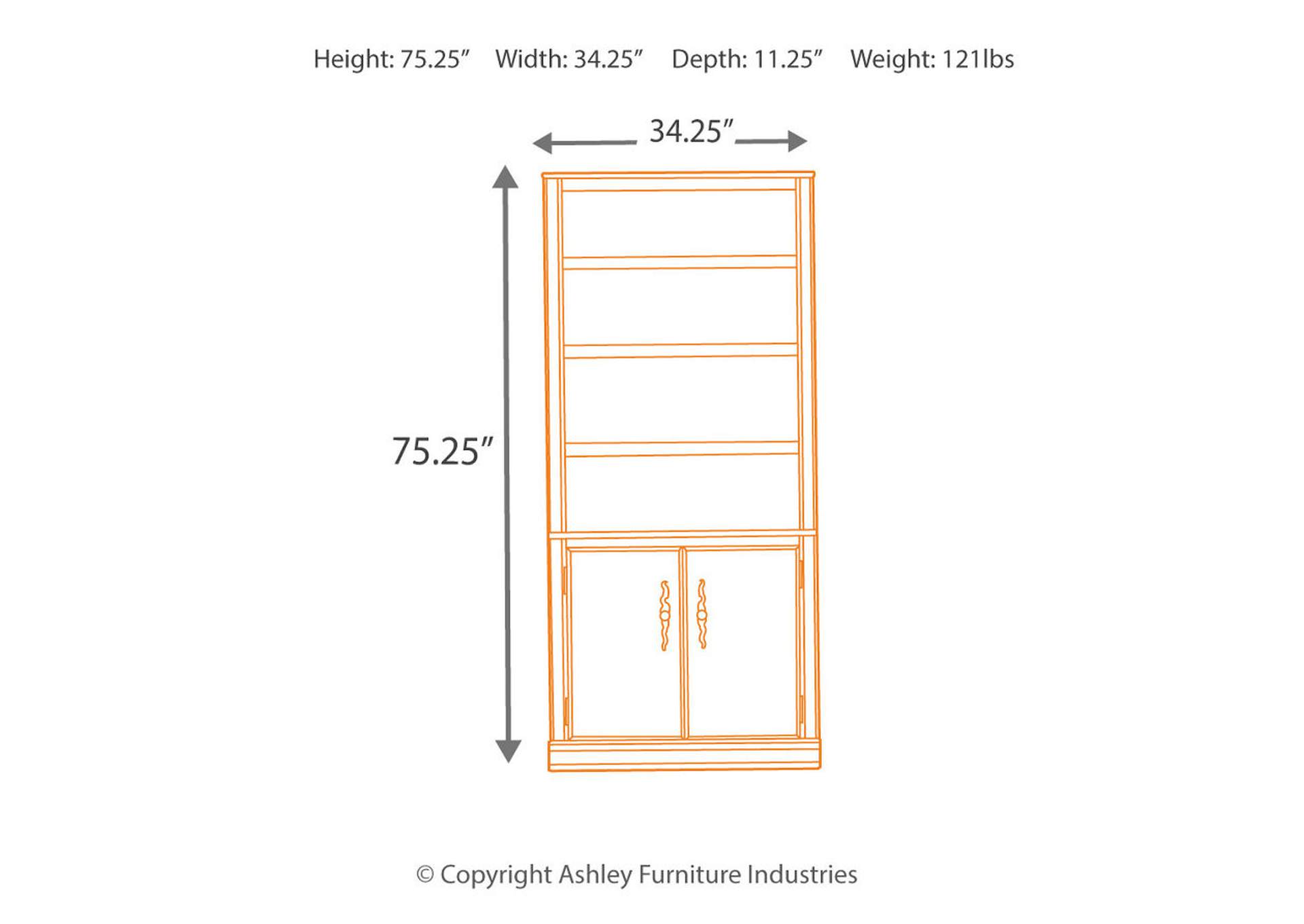 Hamlyn 75" Bookcase