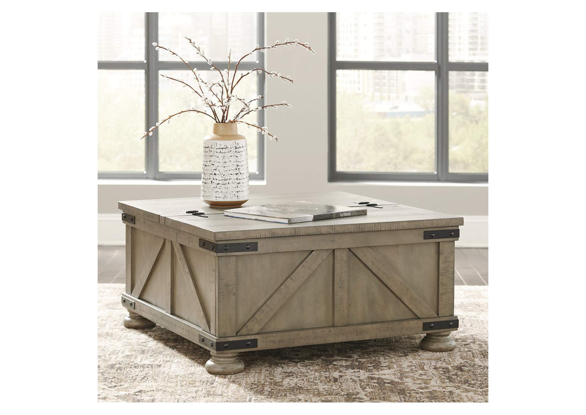 Aldwin Coffee Table With Storage