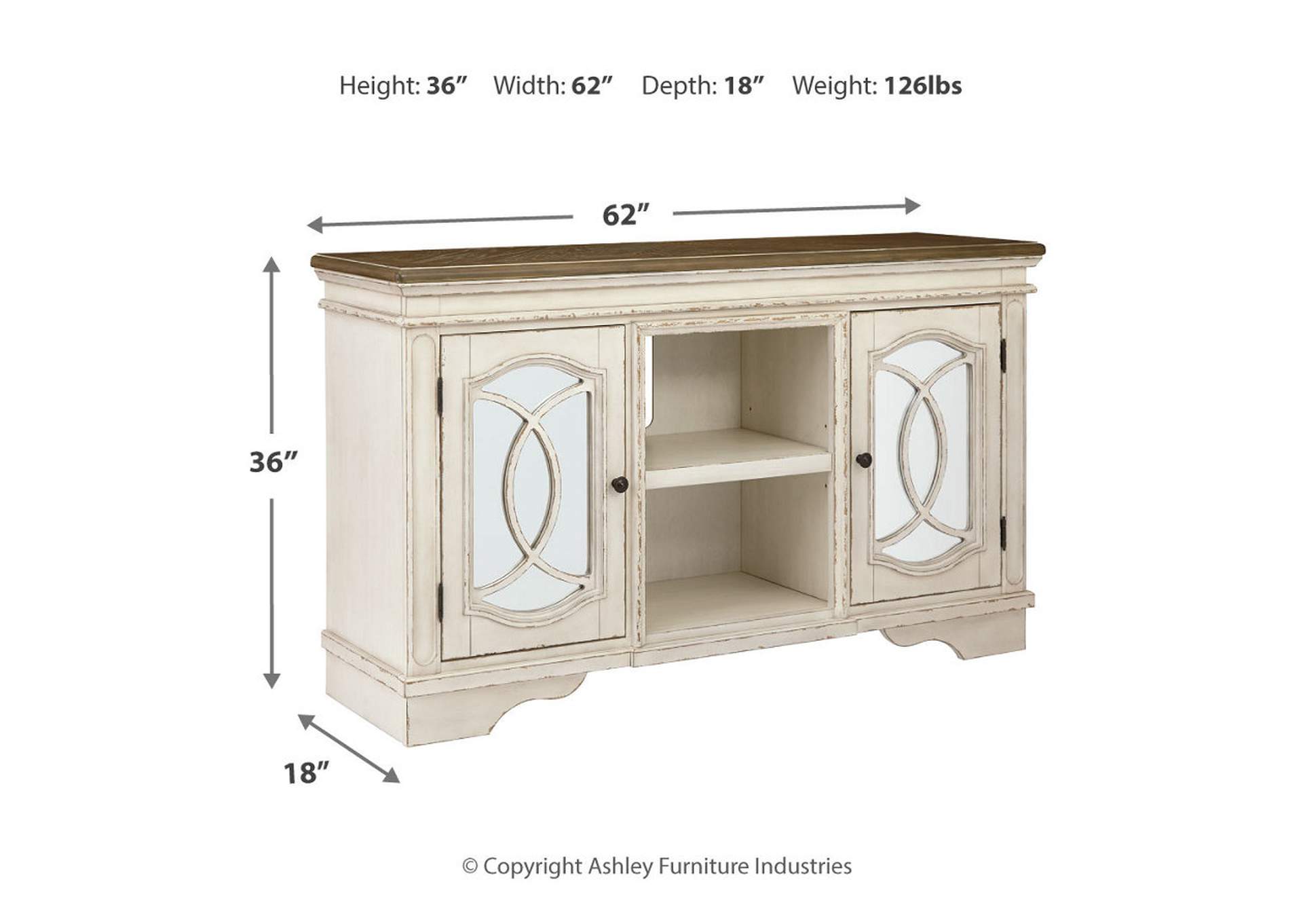 Realyn 62" TV Stand
