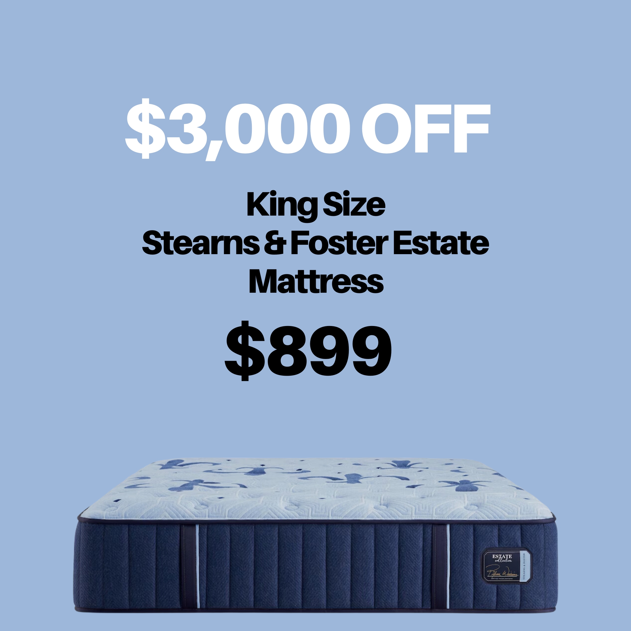 Stearns Foster Mattress Clearance Sale 3 000 OFF Stearns foster Mattresses