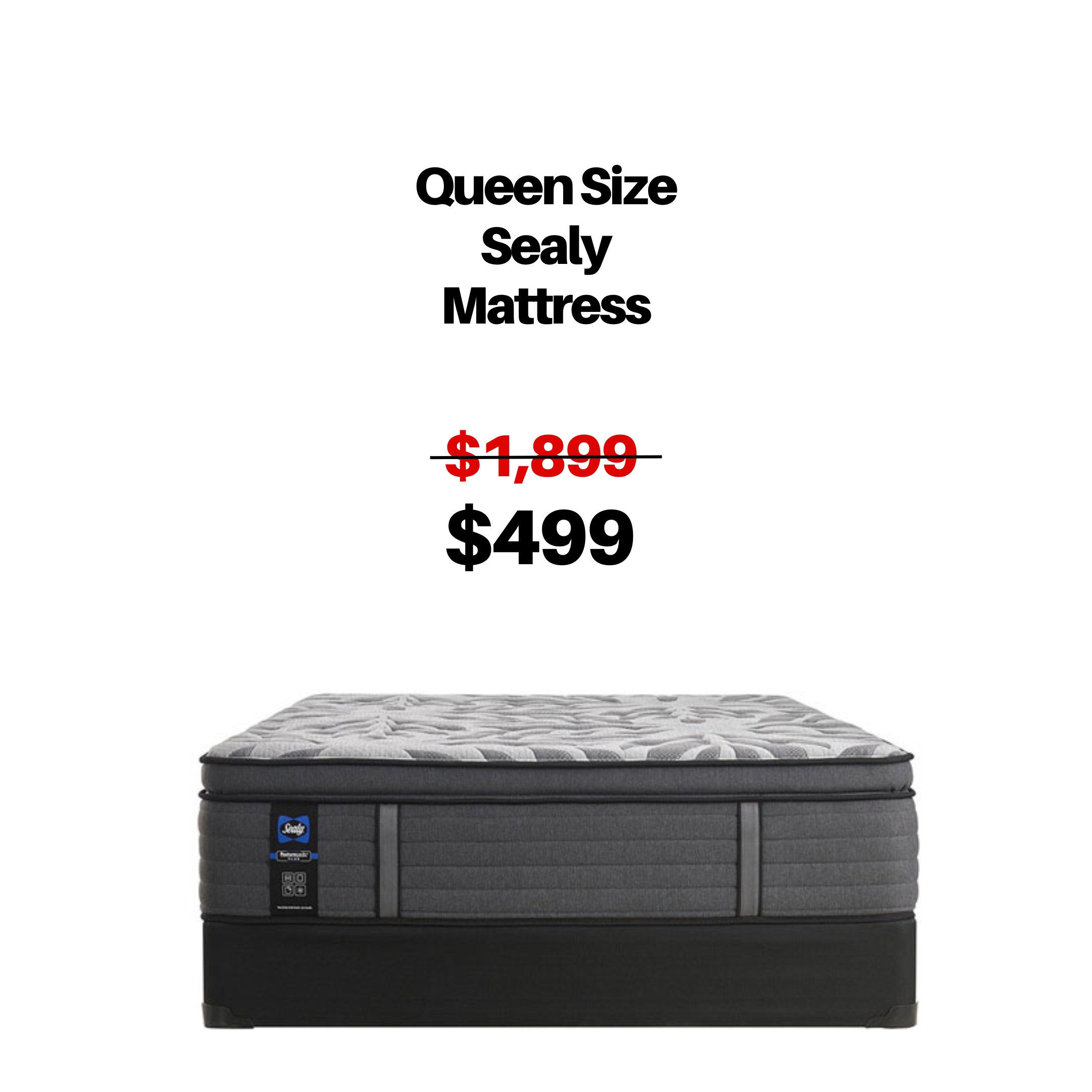 Sealy queen mattress price store