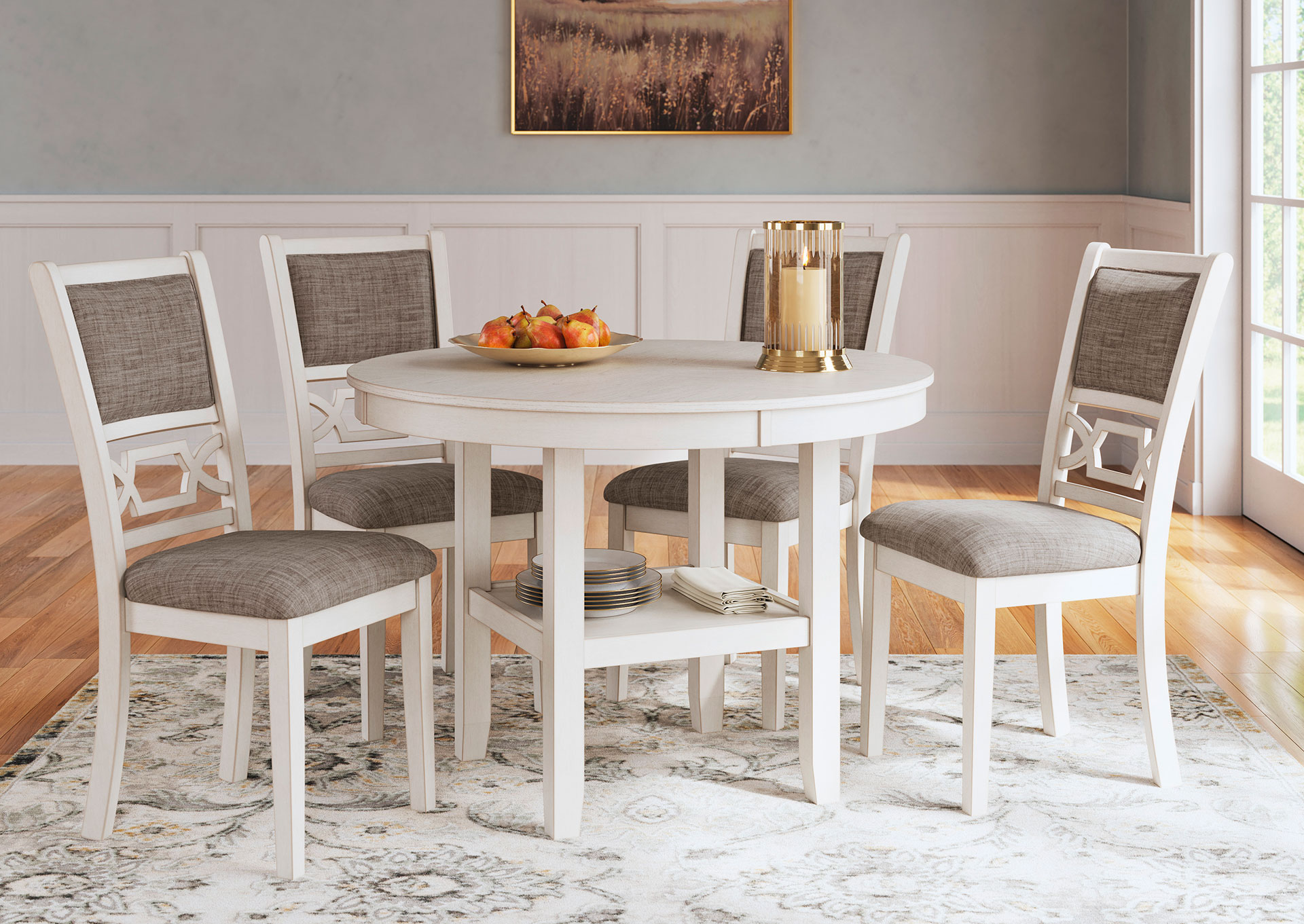 Juego comedor Erinberg (set 5 piezas) Ashley D423-225