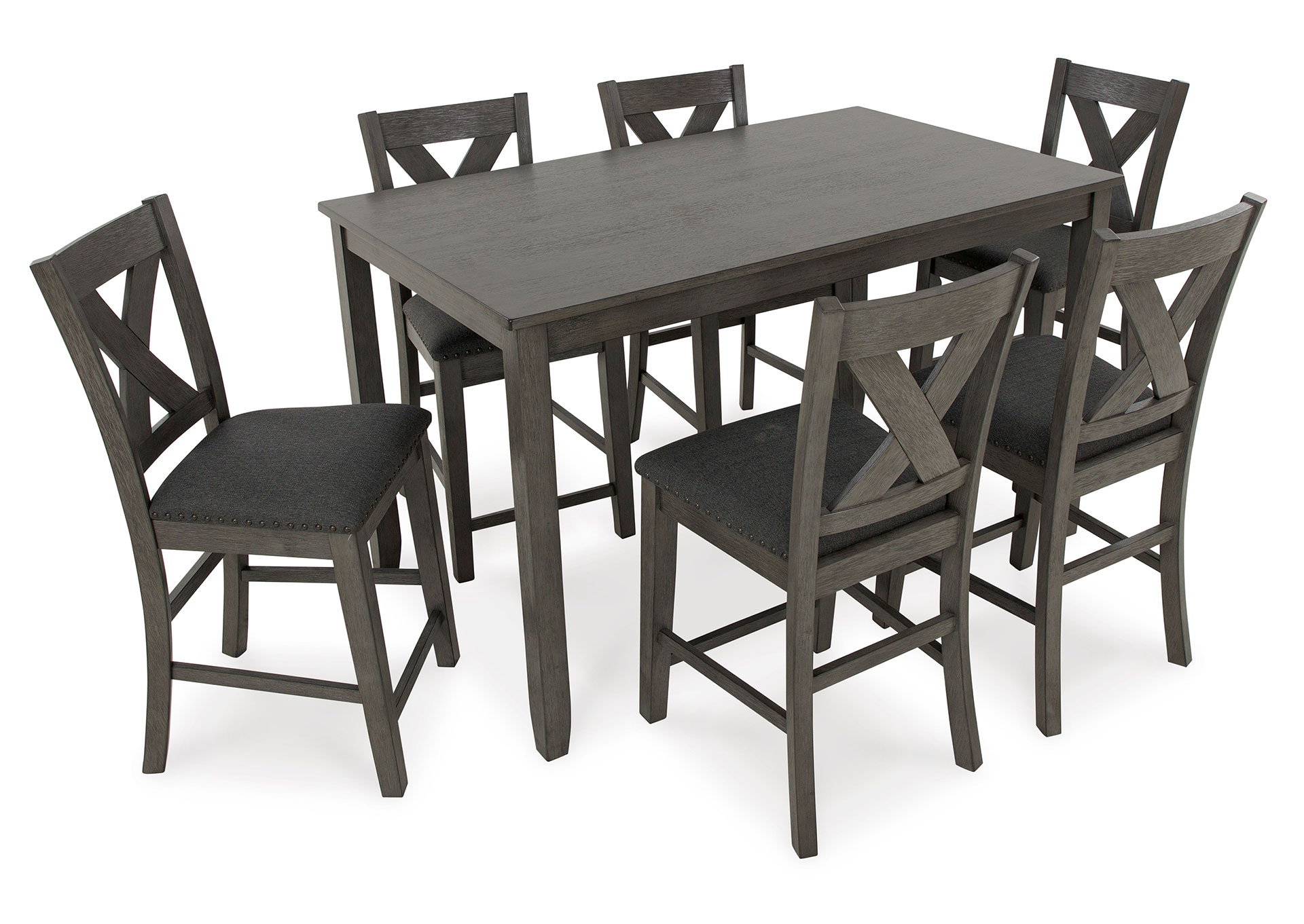 Juego comedor alto Caitbrook (set 7 piezas) Ashley D388-423