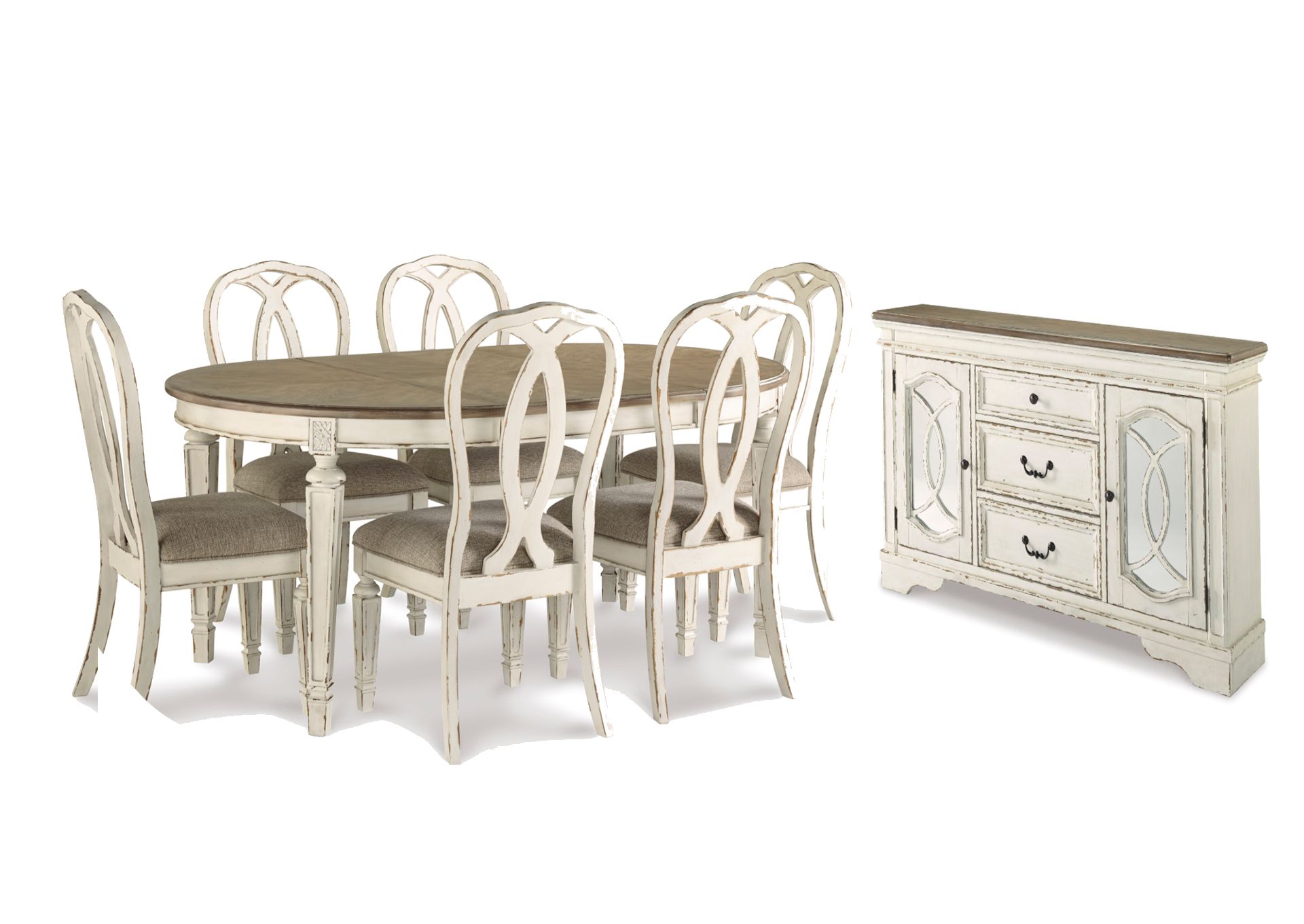 Mesa comedor Realyn extensible Ashley D743-35