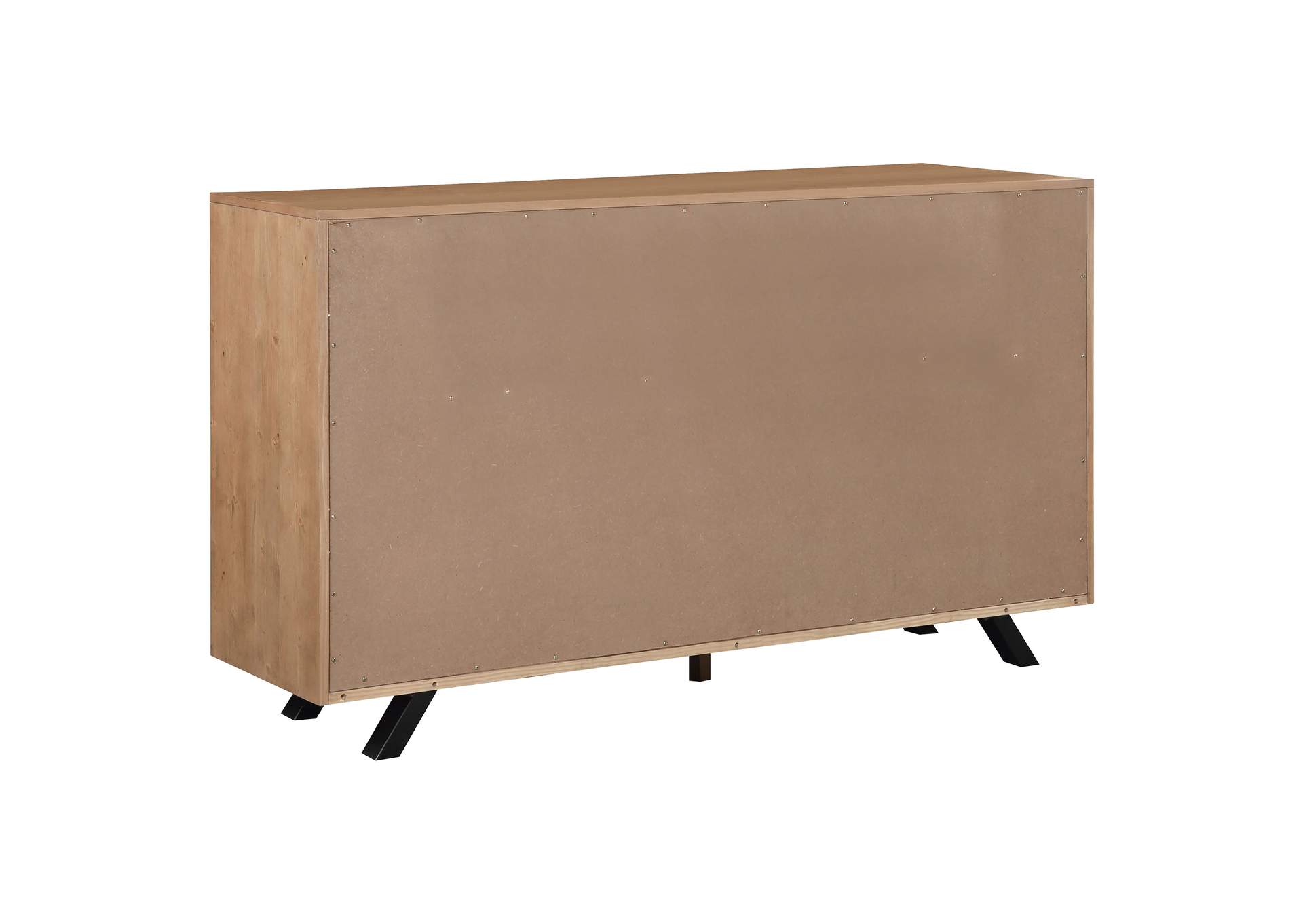Taylor 7-drawer Rectangular Dresser Light Honey Brown