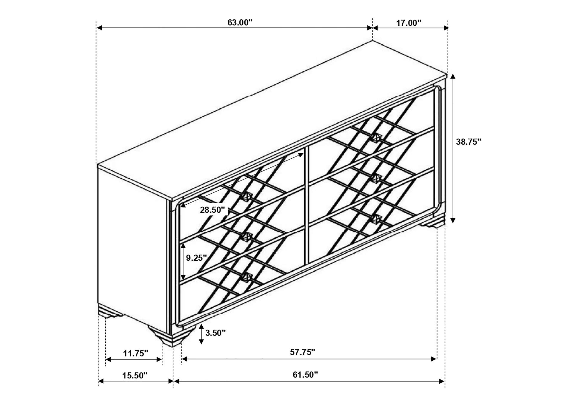 Penelope 4-piece California King Bedroom Set Midnight Star and Black