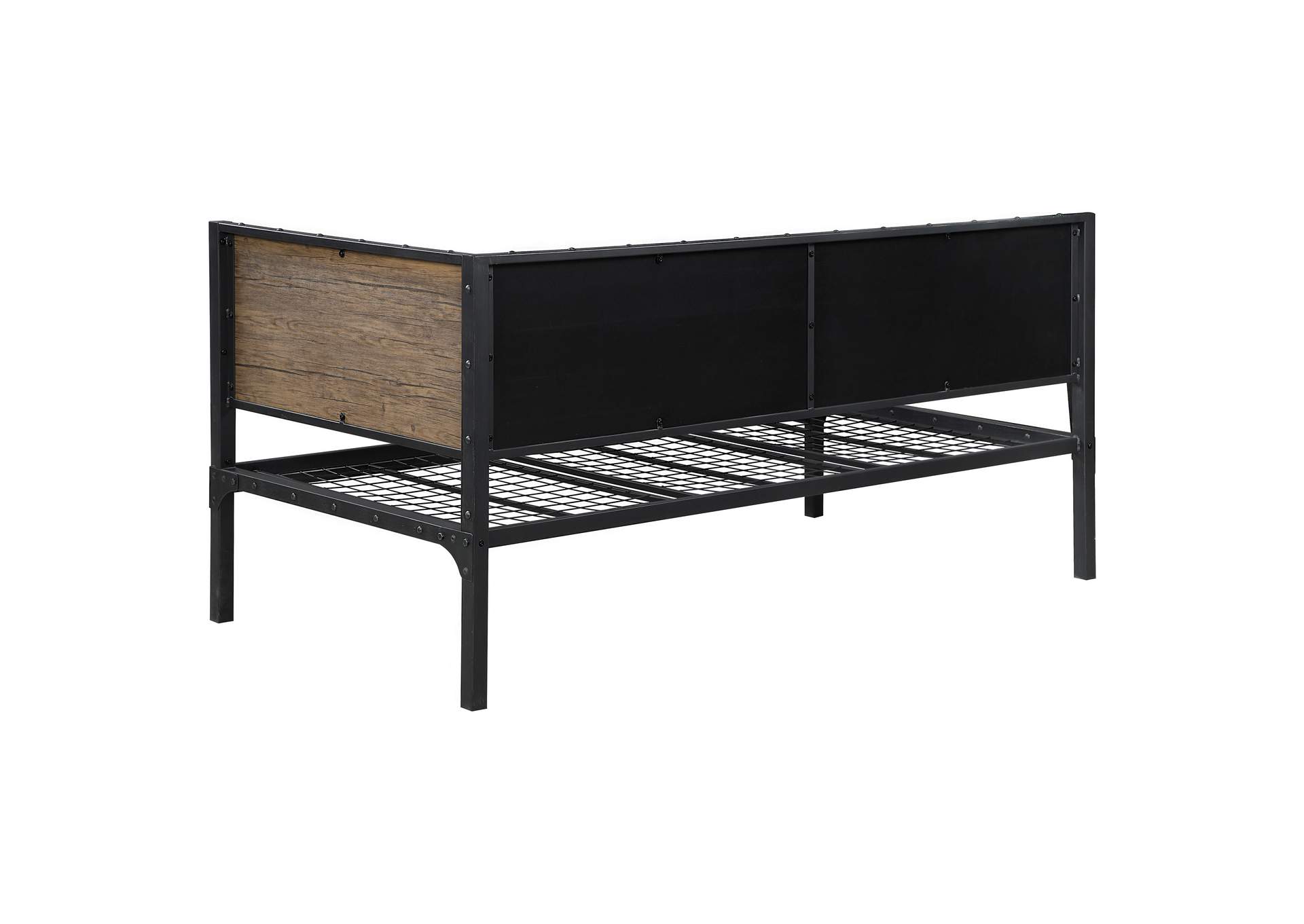 Getler Daybed Weathered Chestnut and Black