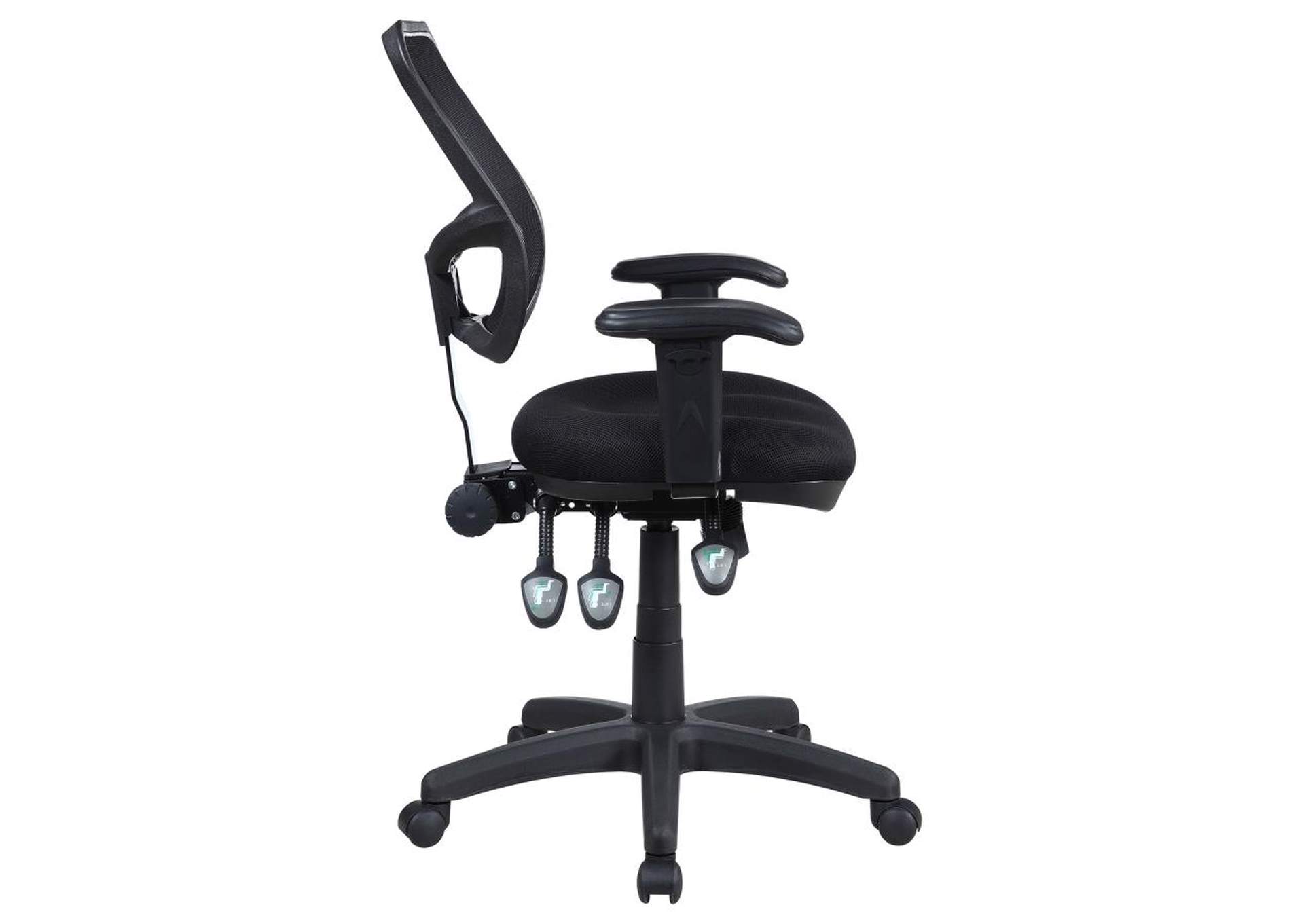 Rollo Adjustable Height Office Chair Black