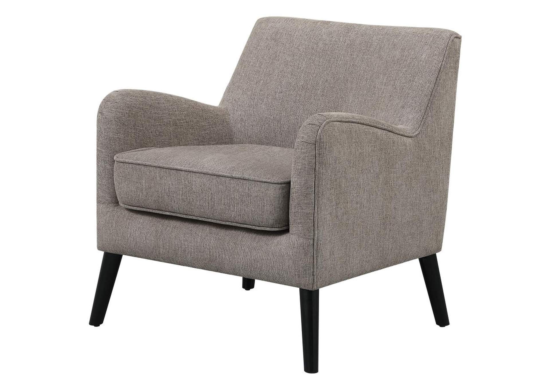 Charlie Upholstered Accent Chair with Reversible Seat Cushion