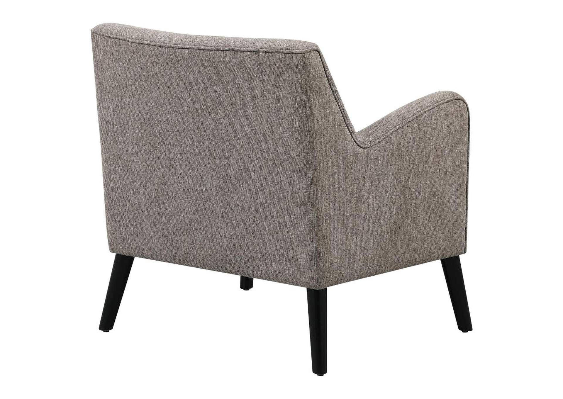 Charlie Upholstered Accent Chair with Reversible Seat Cushion