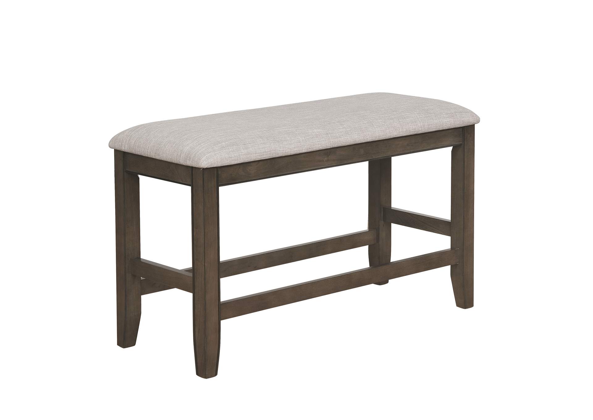 Fulton Counter Height Bench Grey