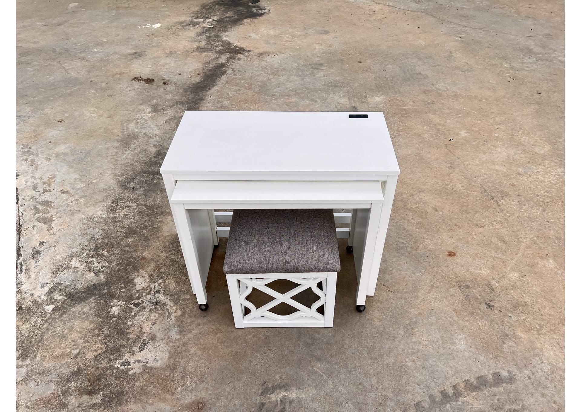 Emma Nesting Desk White