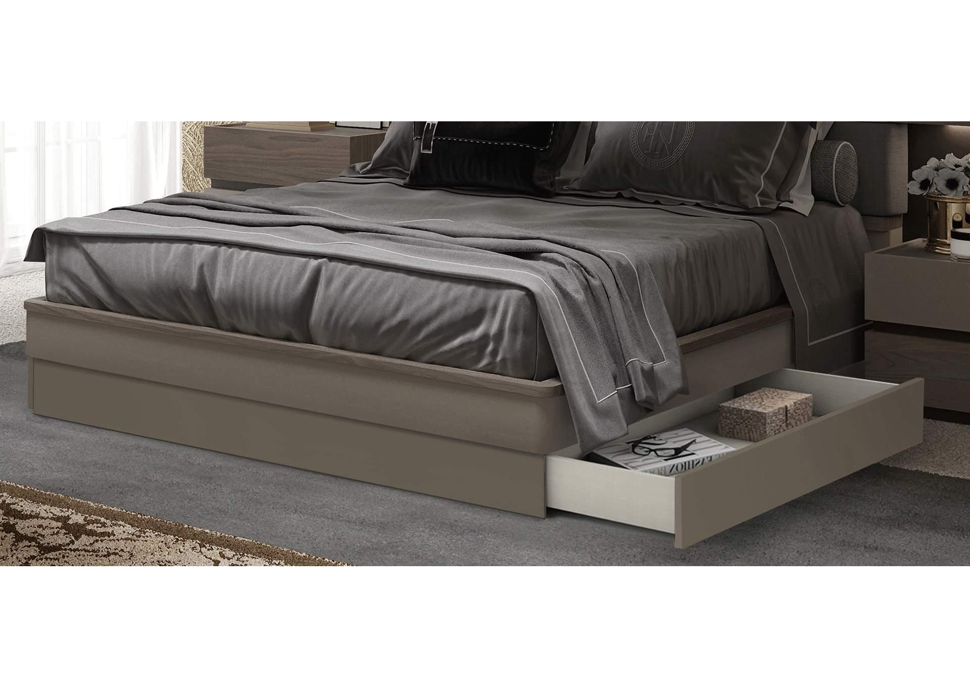 Leo Storage Bed Kit King