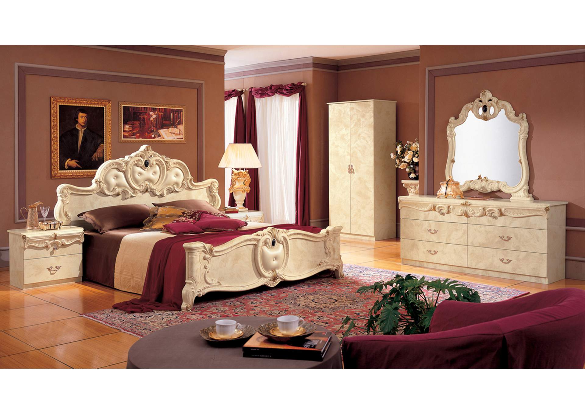 Ivory bedroom set store