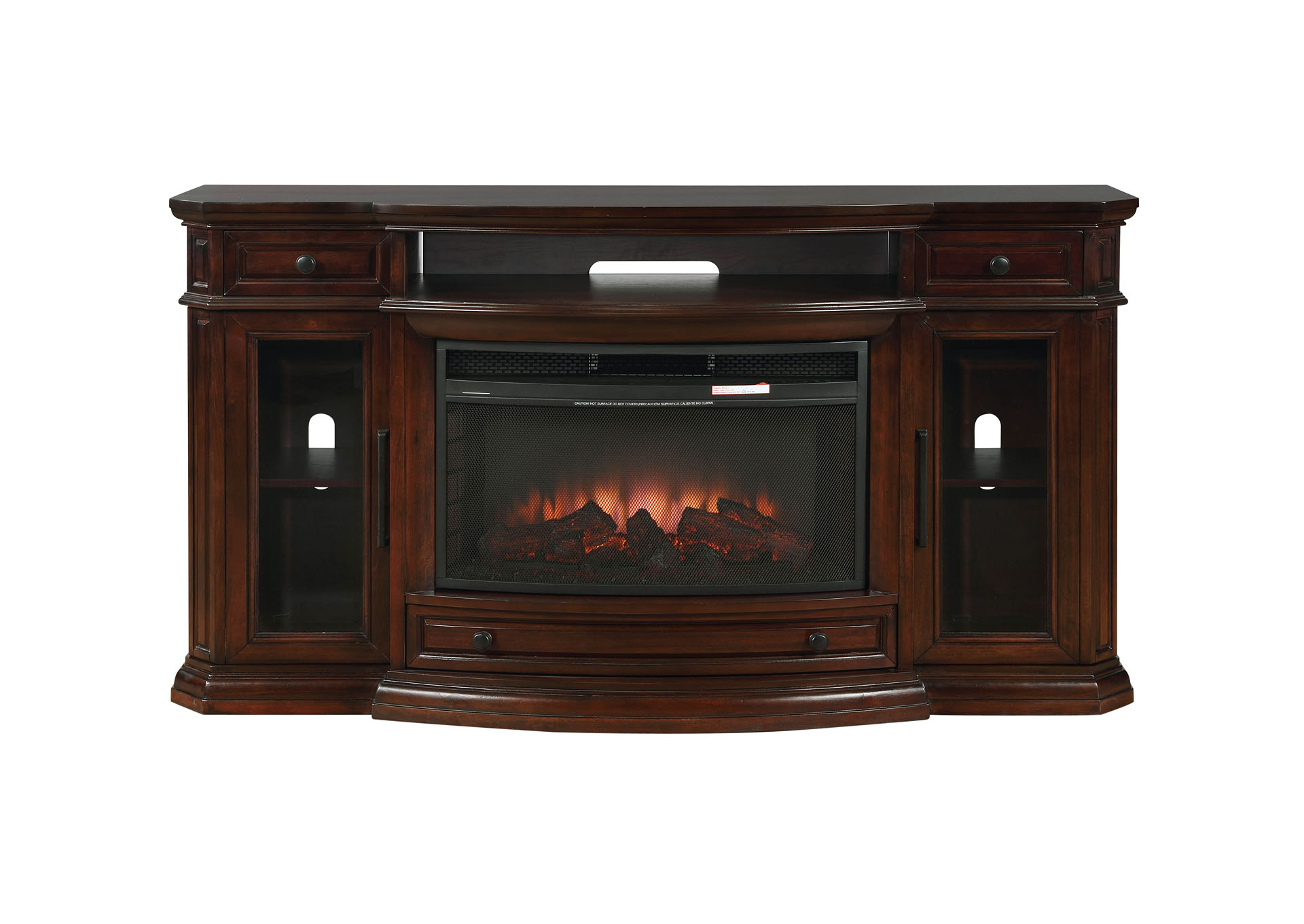 Angela Rich Cherry Electric Fireplace